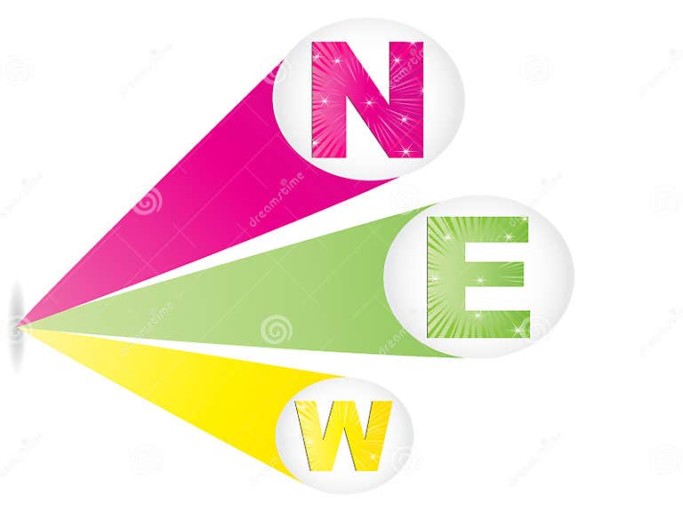 New sign stock vector. Illustration of vector, text, newness - 9914012