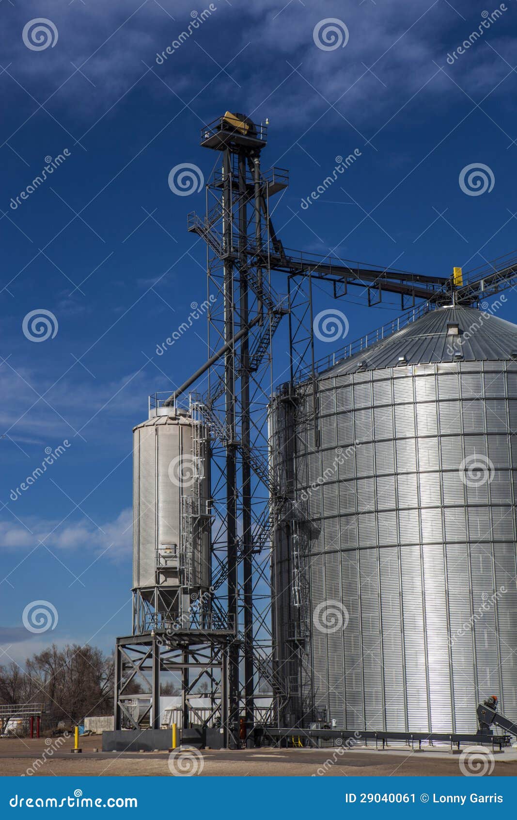 New Silo stock image. Image of grainery, harvesting, container - 29040061