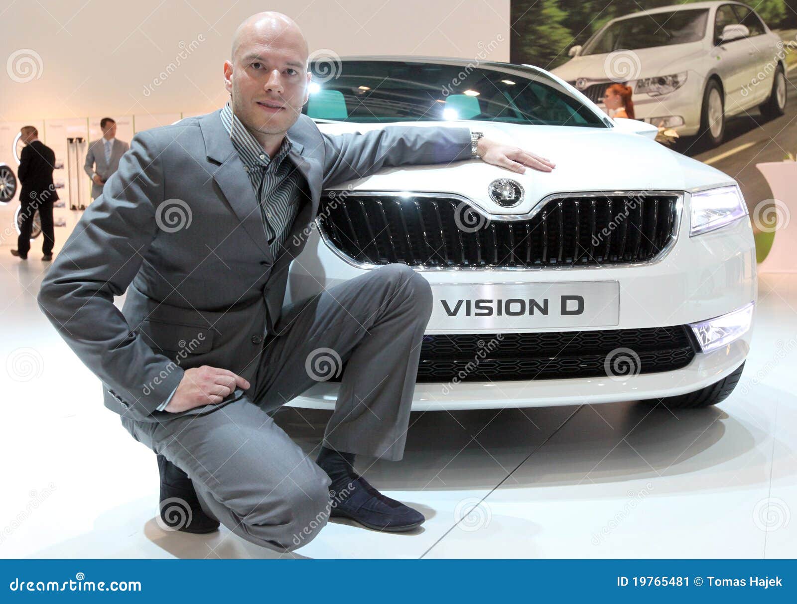 New skoda design editorial photo. Image of republic, autosalon - 19765481