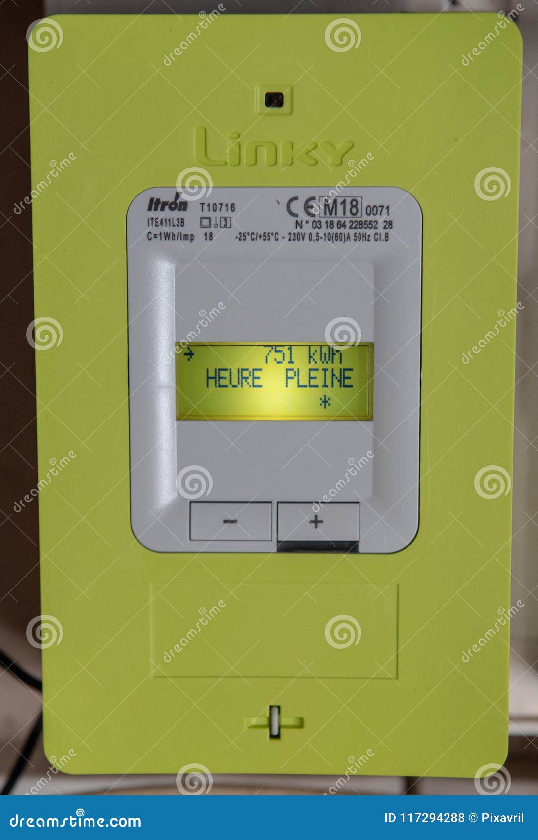 New Smart Electric Meter Linky From ERDF Electricity Network ... New Smart Electric Meter Linky From ERDF Electricity Network ...