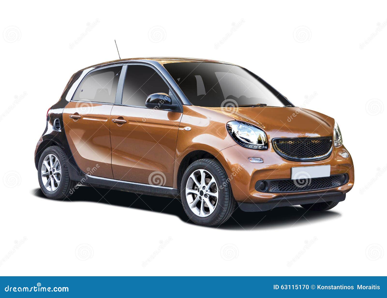 Smart Forfour Second Generation Stock Photo - Image of european ...