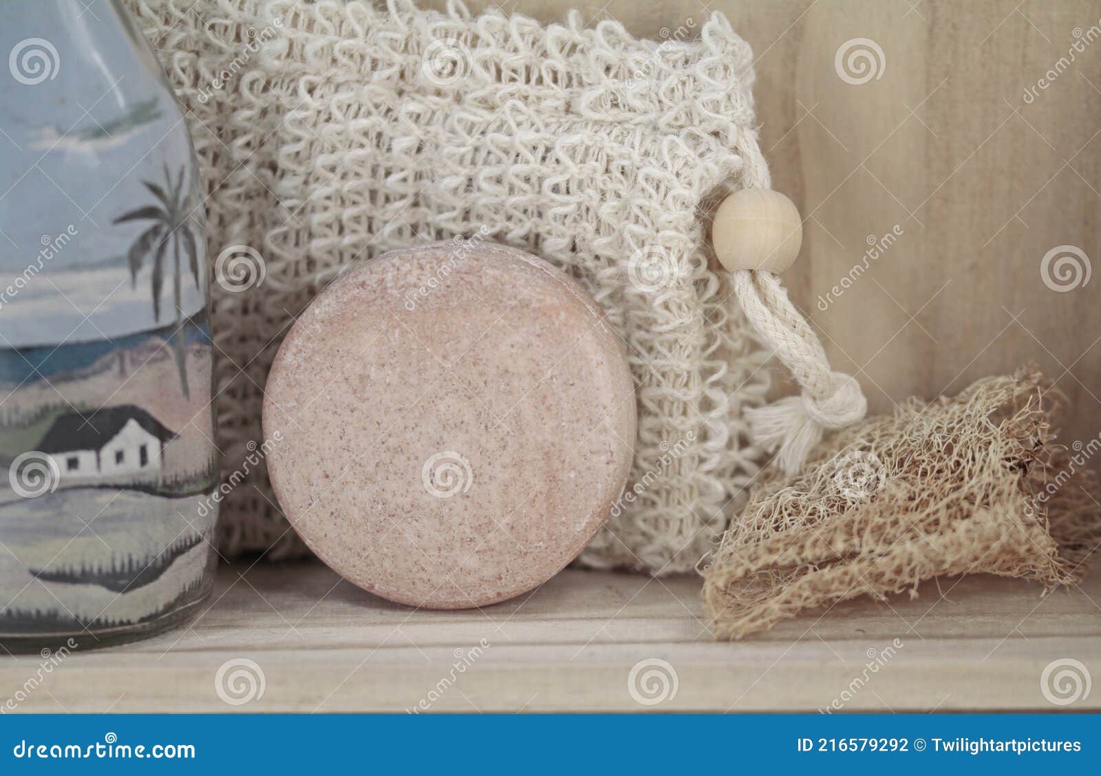 Solid Shampoo and Soap Sachet for Peeling Stock Photo - Image of beauty ...