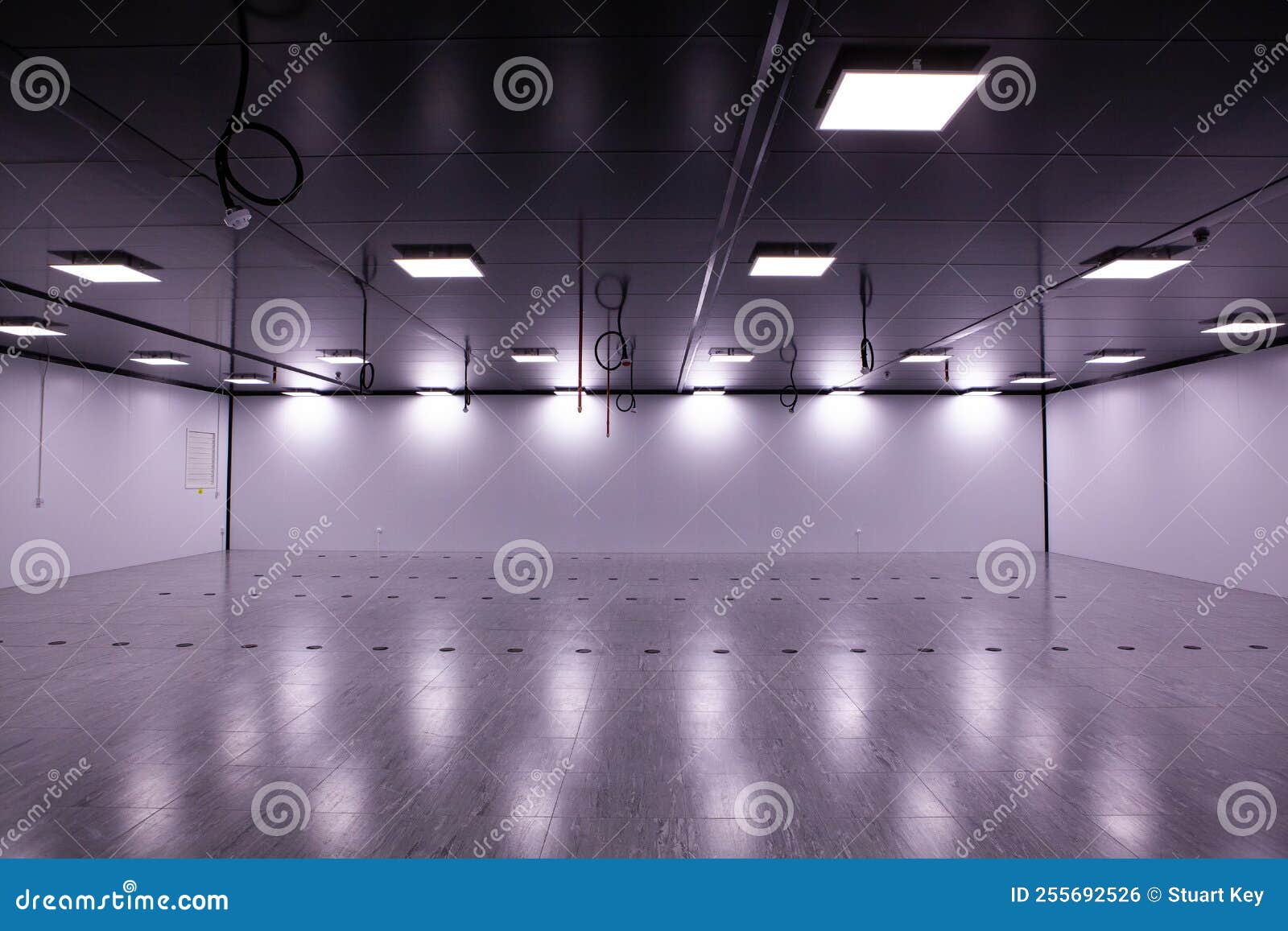 New Space for Network Data Storage Facility Stock Photo - Image of ...