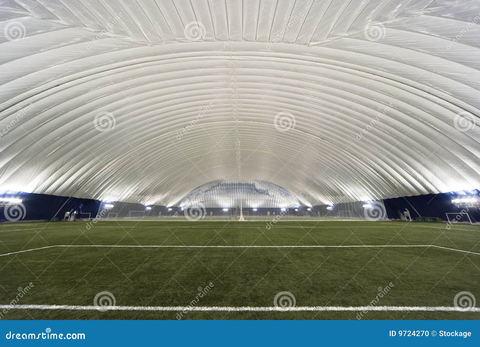 New Sports Dome interior stock photo. Image of pressure - 9724270