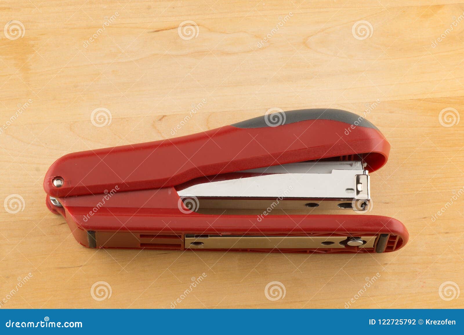 Stapler for Stapling Papers on a Table Stock Photo - Image of icon ...