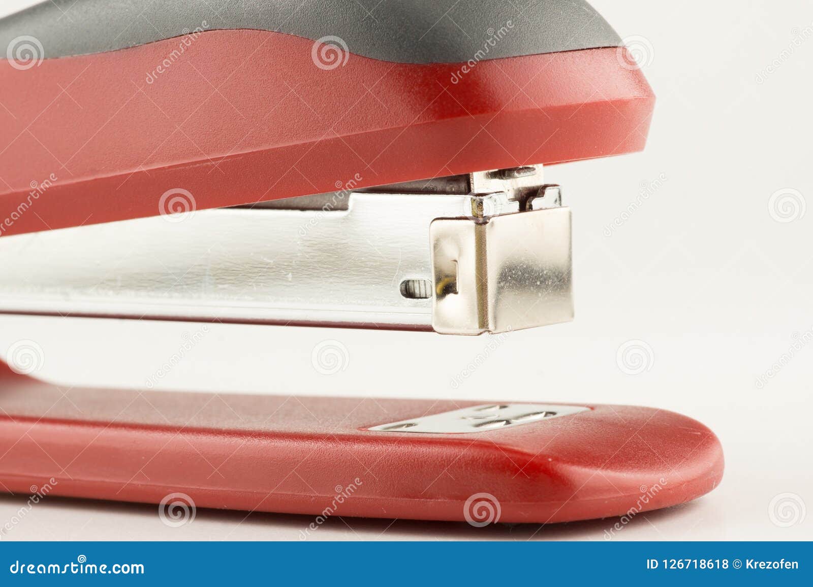 Stapler for Stapling Papers on a Table Stock Photo - Image of work ...