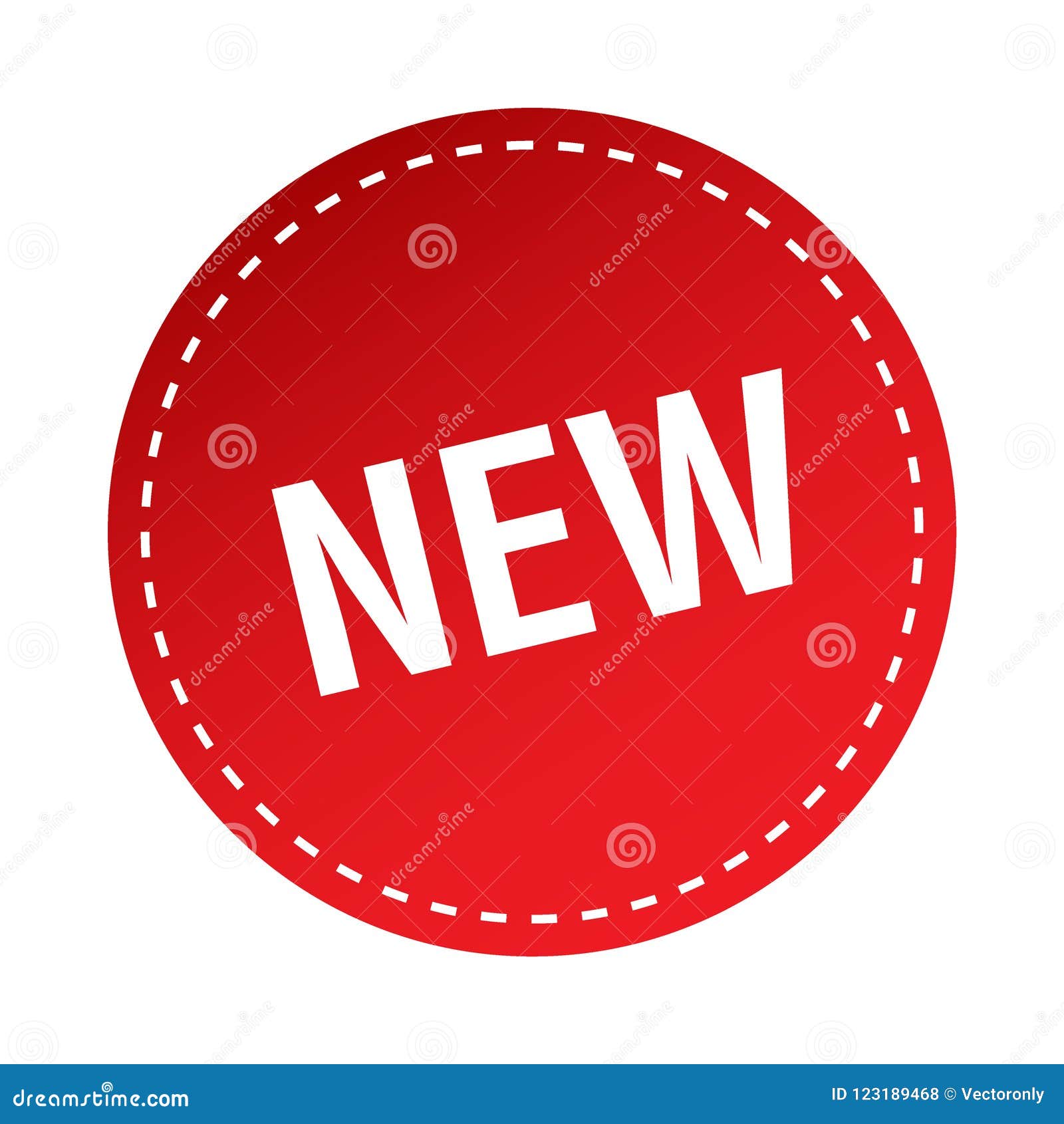 New sticker / stamp stock illustration. Illustration of marketing ...