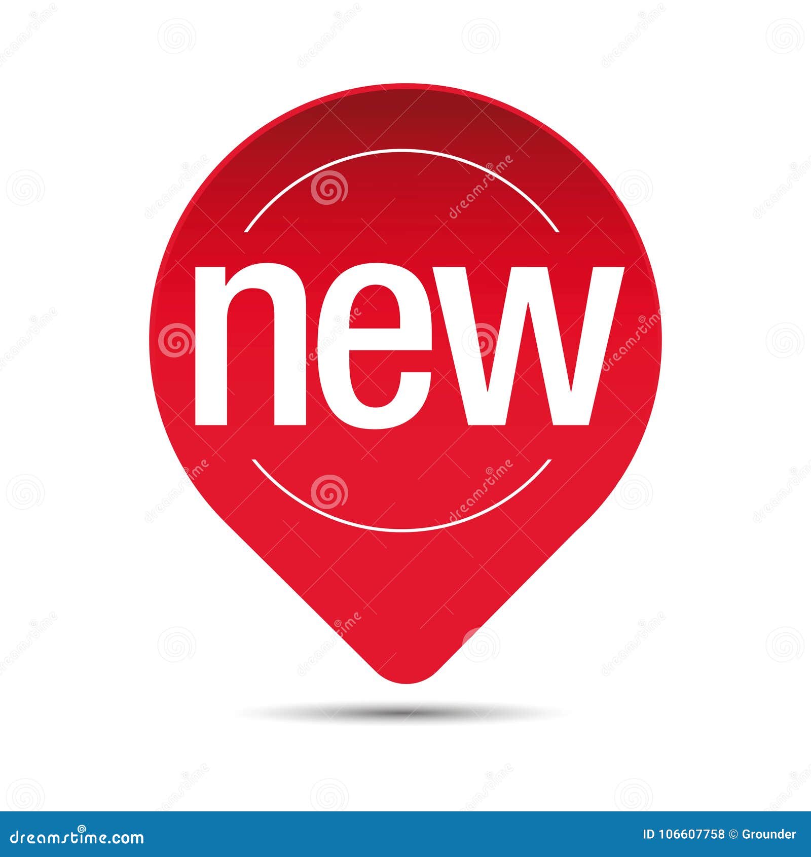 New Sticker Tag Vector Pointer Stock Vector - Illustration of business ...