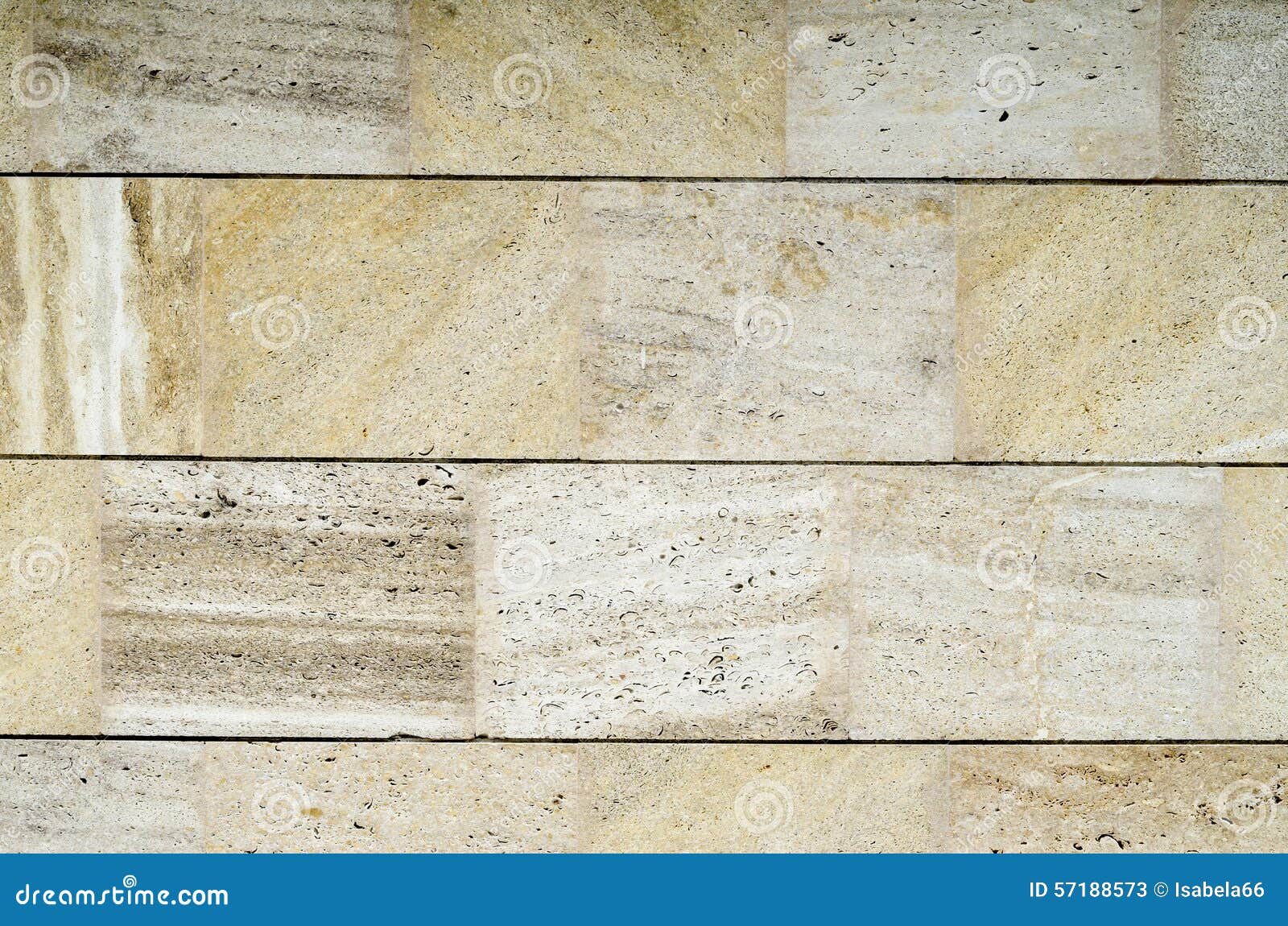 New Stone Cladding Plates on Wall Stock Image - Image of fossilization ...