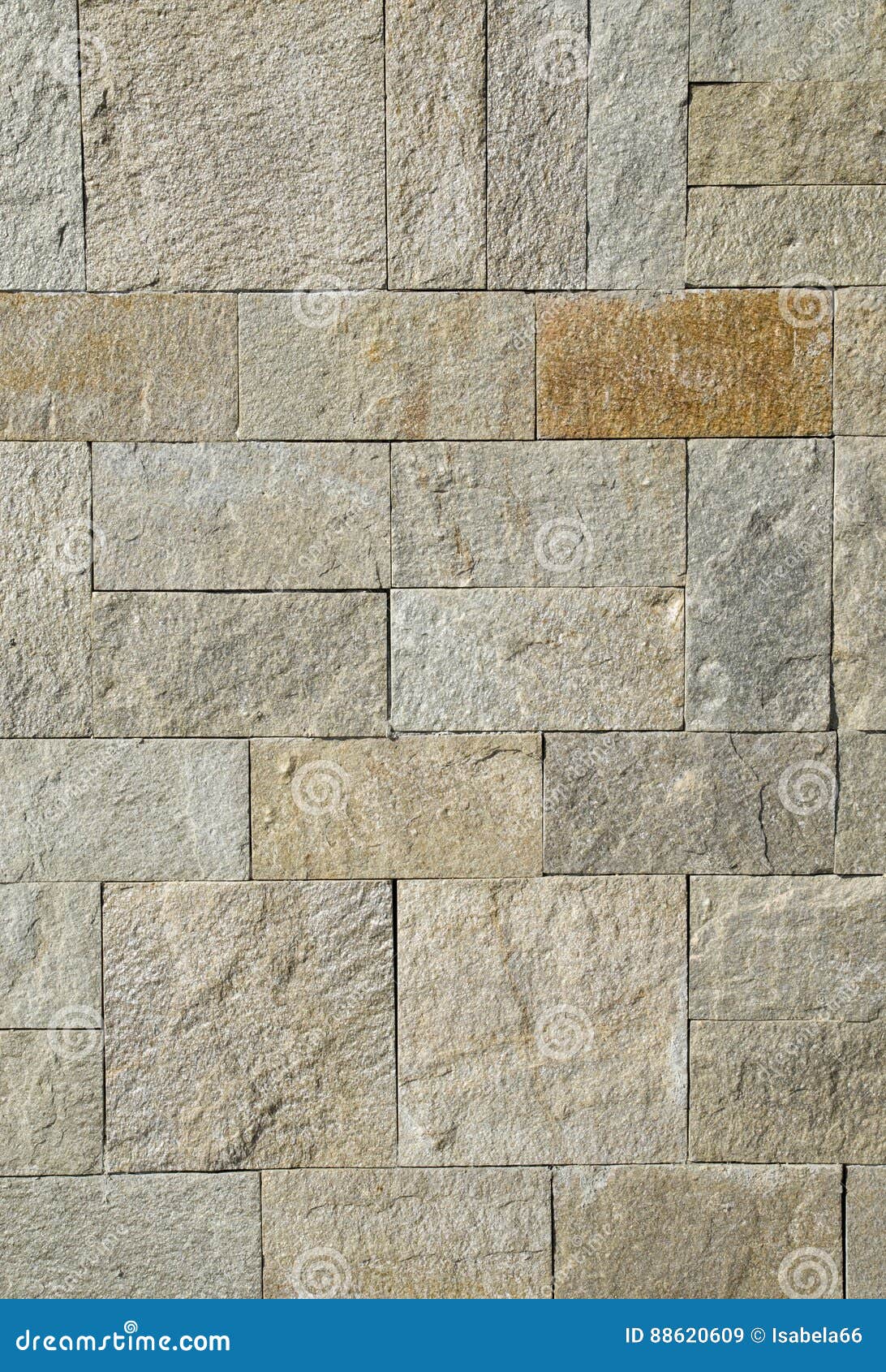New Stone Wall Closeup in Sun Stock Image - Image of pieces, horizon ...