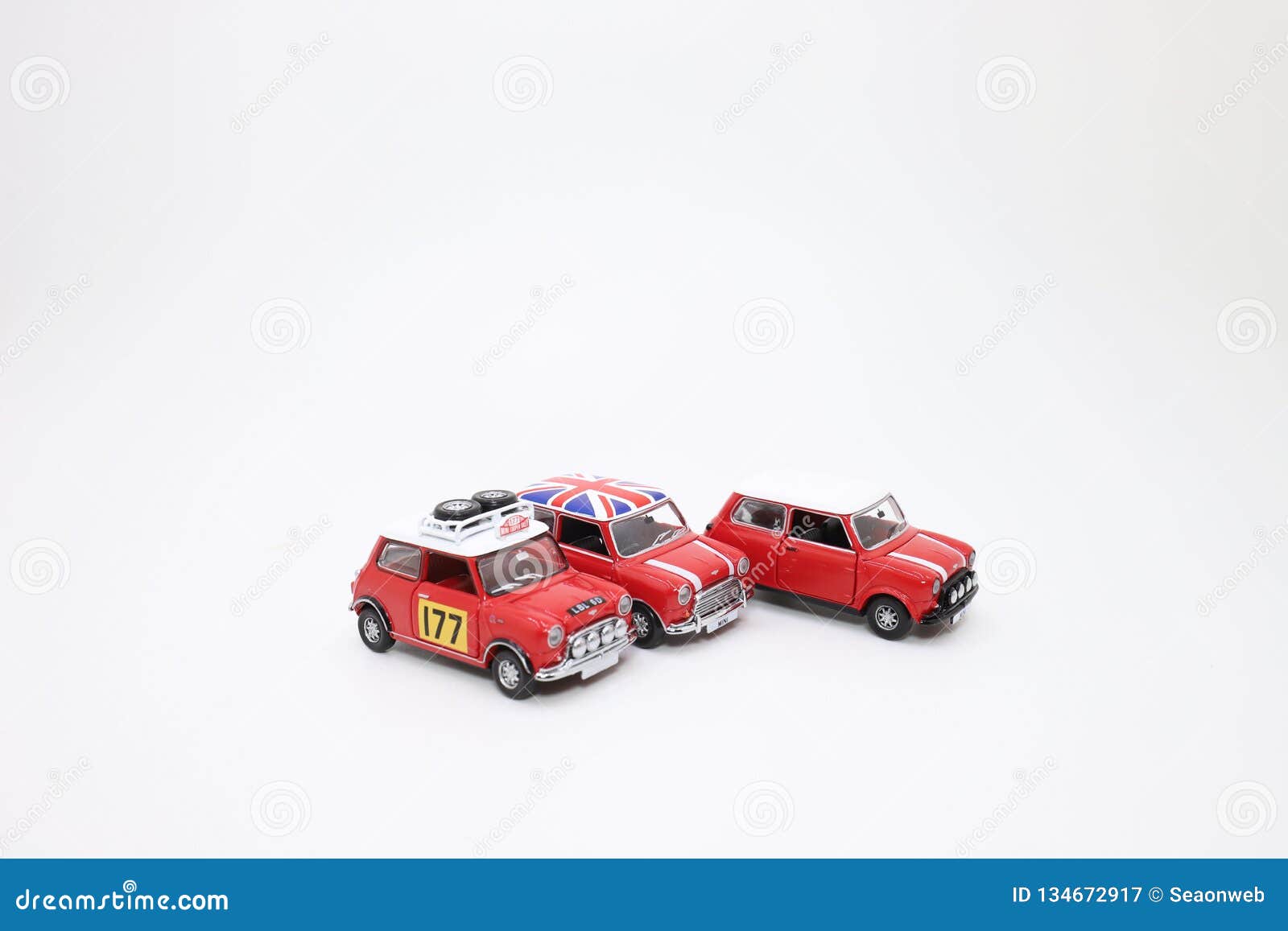 New Style Mini Cooper on a White Editorial Photography - Image of modle ...