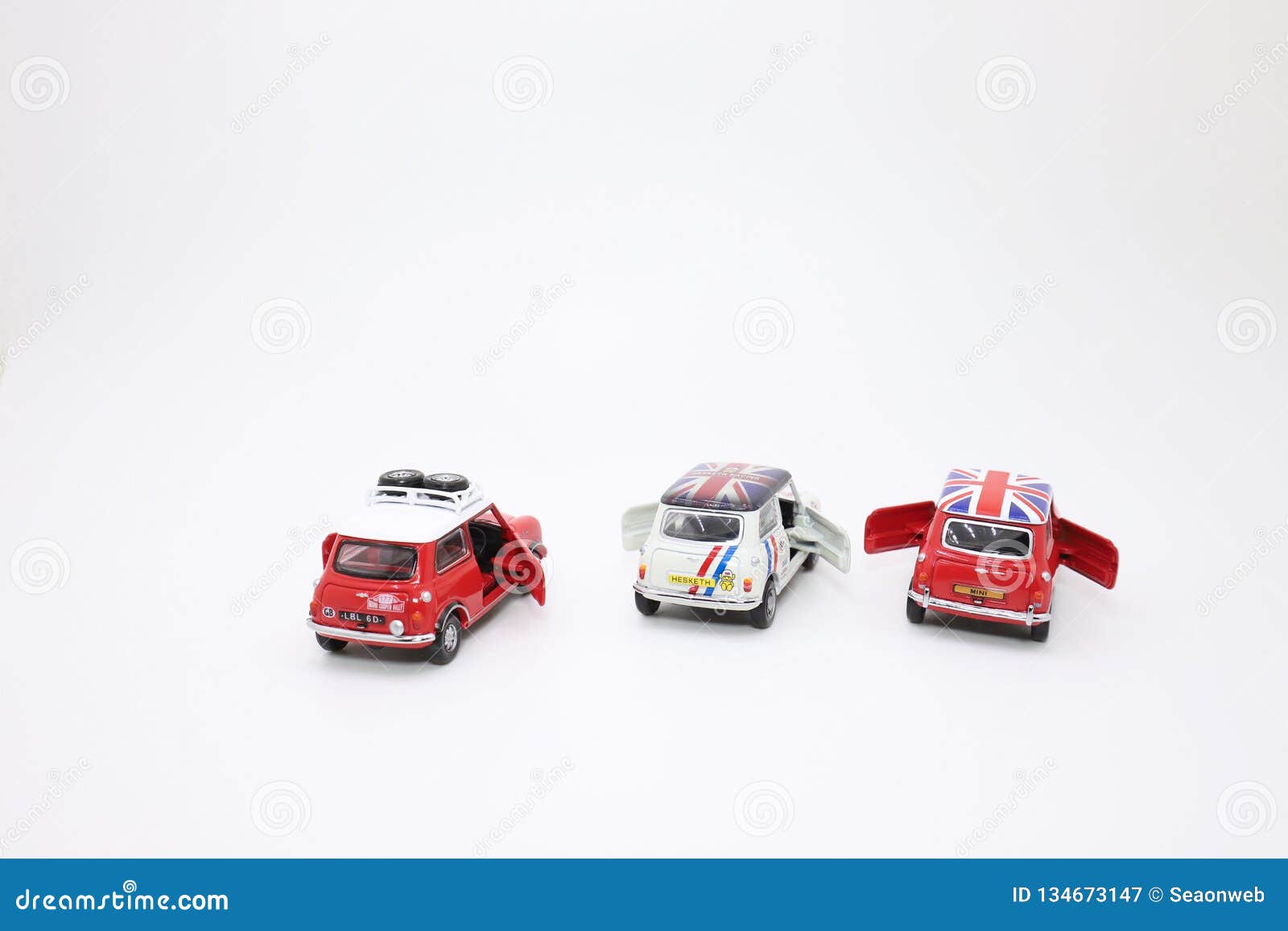 New Style Mini Cooper on a White Editorial Photography - Image of modle ...