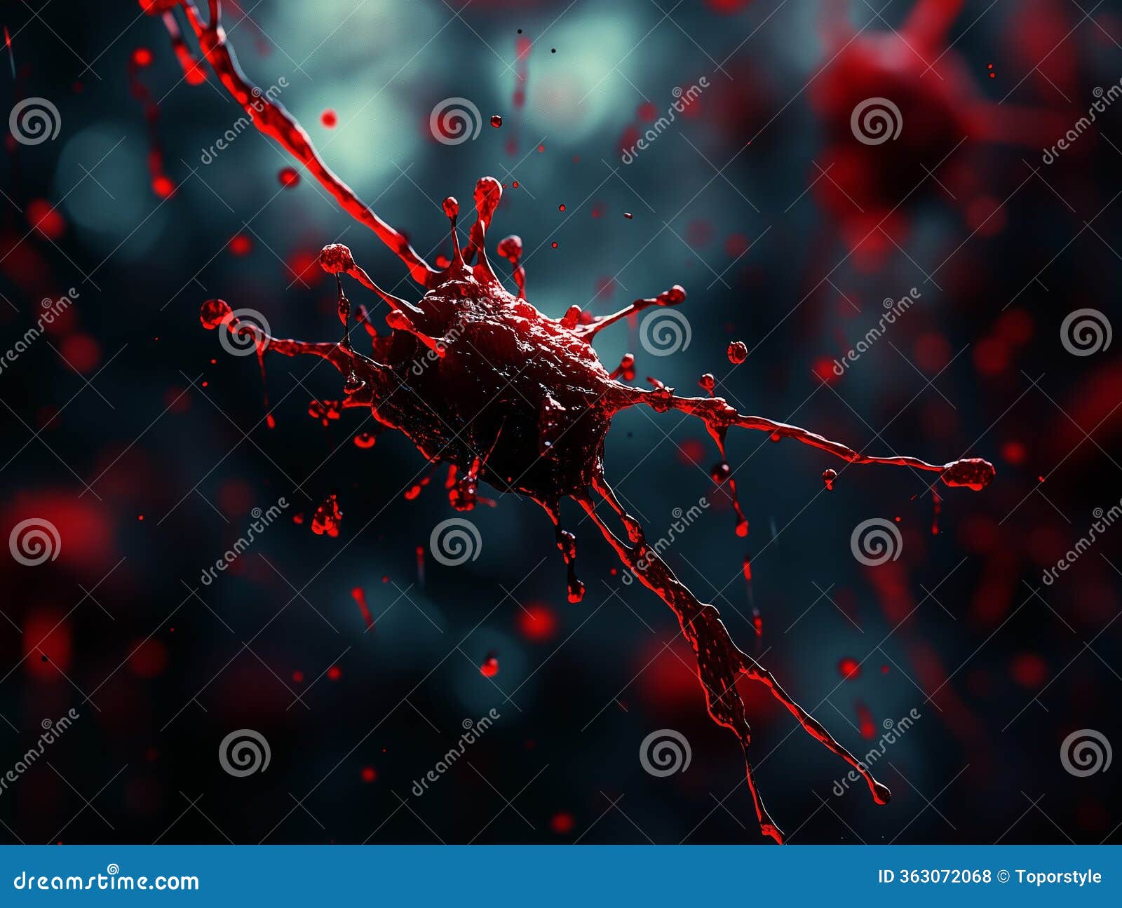 New, Super Virus, Under the Microscope. Danger of a Pandemic, Concept ...