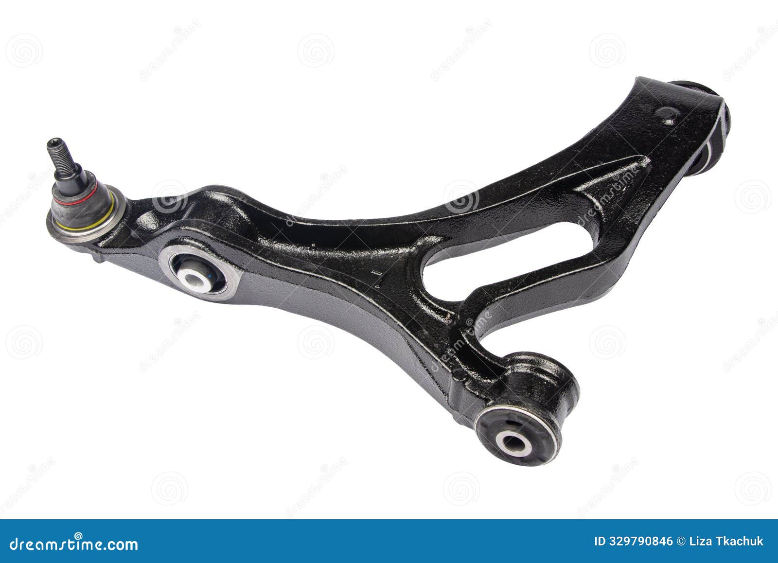 New Suspension Arm of a Vehicle on a White Background. New Suspension ...