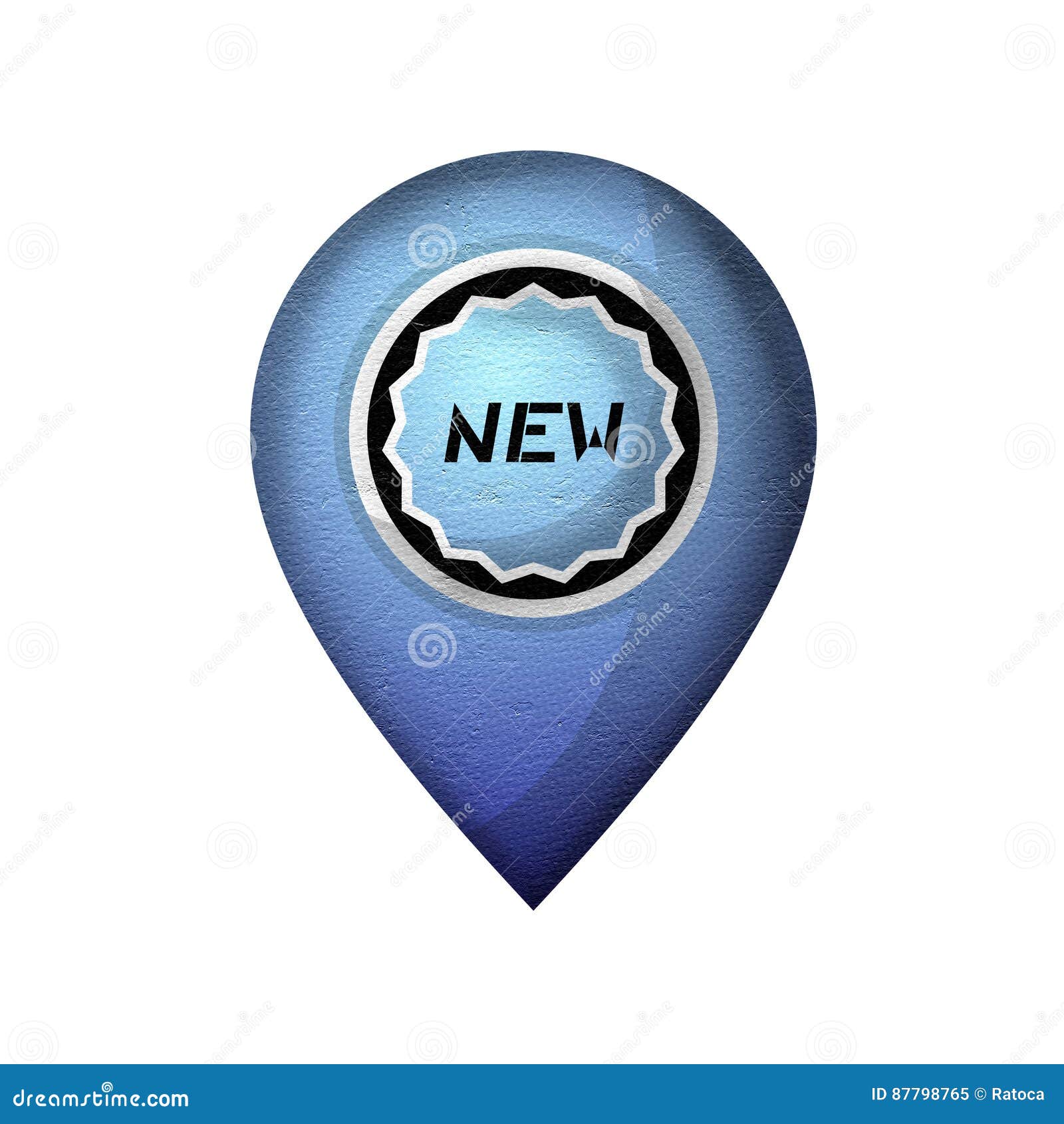 New symbol stock illustration. Illustration of arrow - 87798765