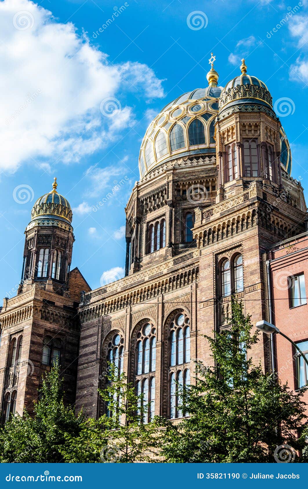 New Synagogue stock photo. Image of star, building, historic - 35821190