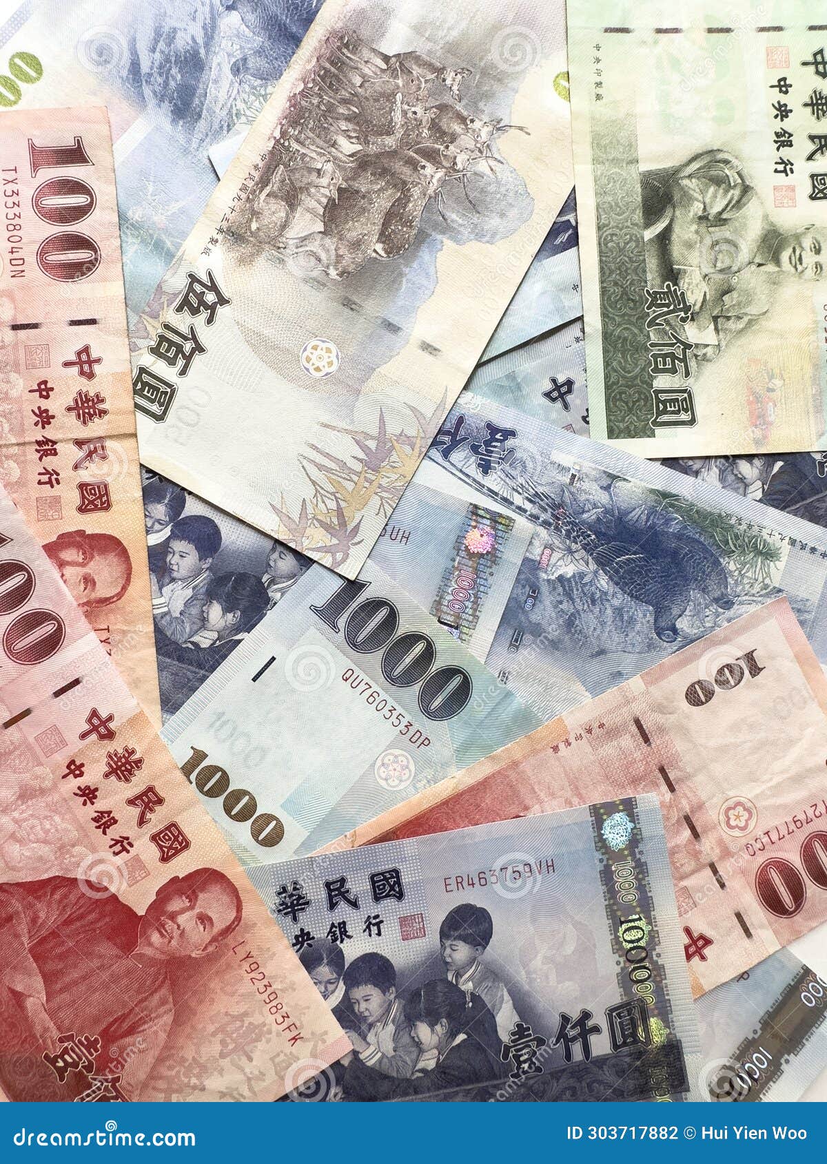 New Taiwan Dollar Paper Note, Banknotes Stock Photo - Image of grab ...