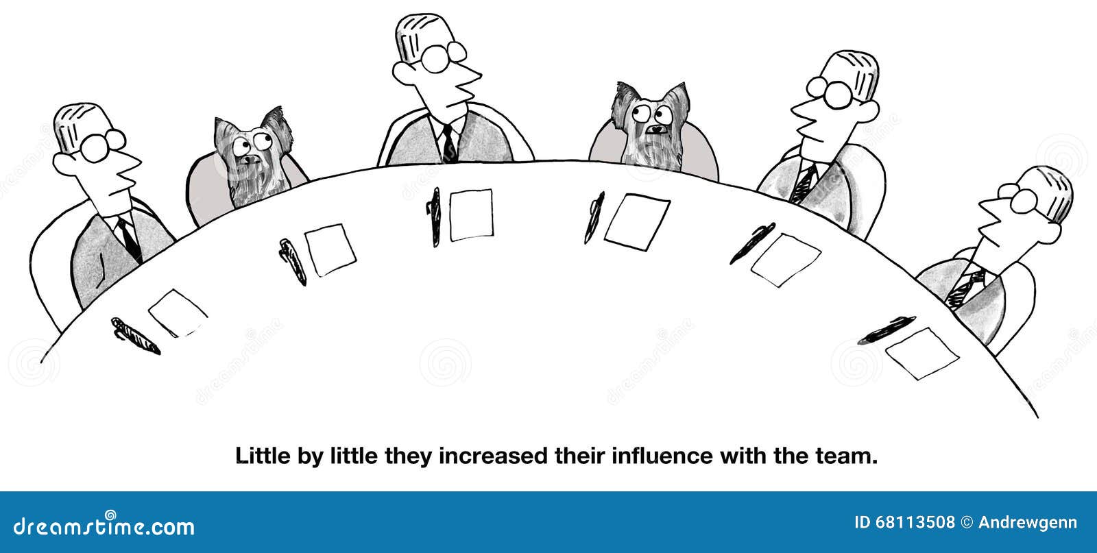 Team Members Conducting Competitors Analysis Flat Illustration Cartoon ...