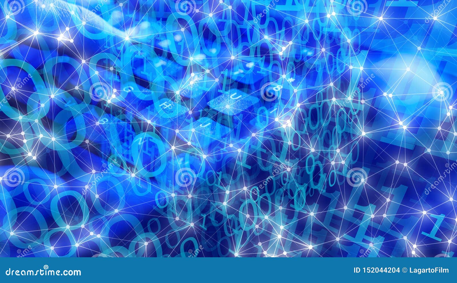 New Technology Algorithm Programming, Abstract Tech Concept Stock Photo ...