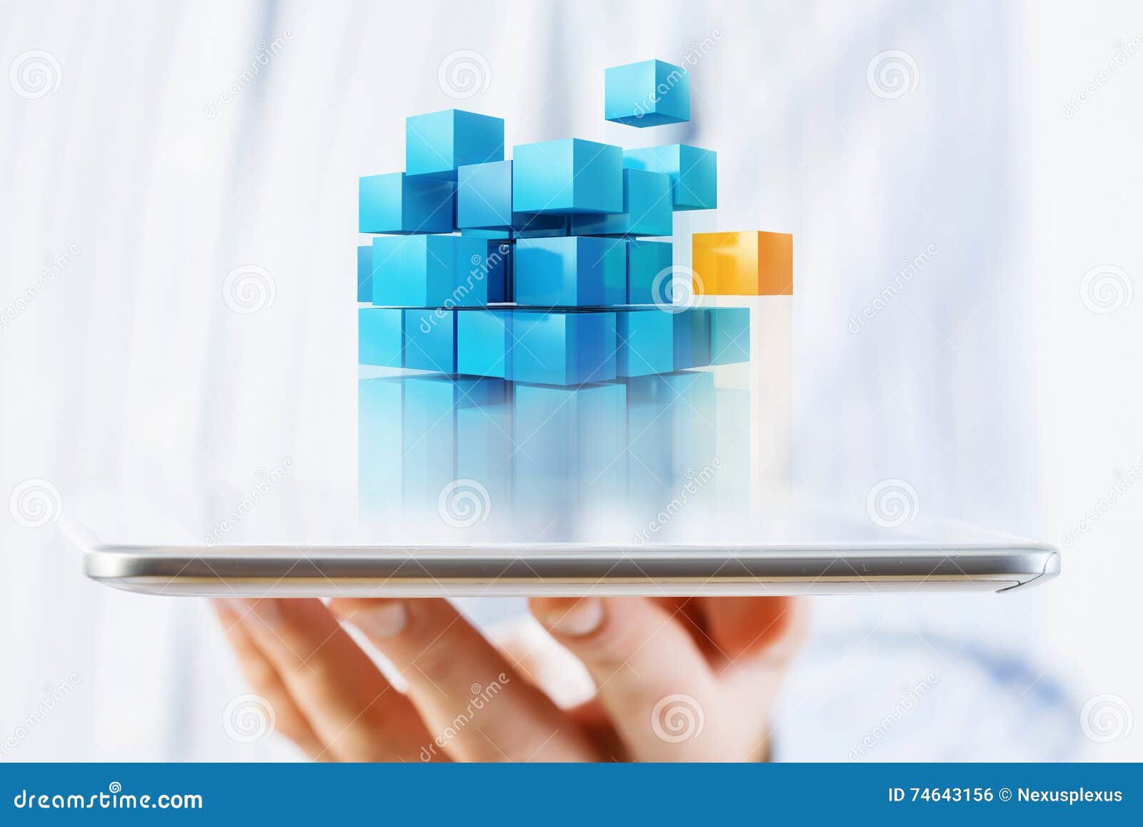 New Technology Integration Concept . Mixed Media Stock Photo - Image of ...