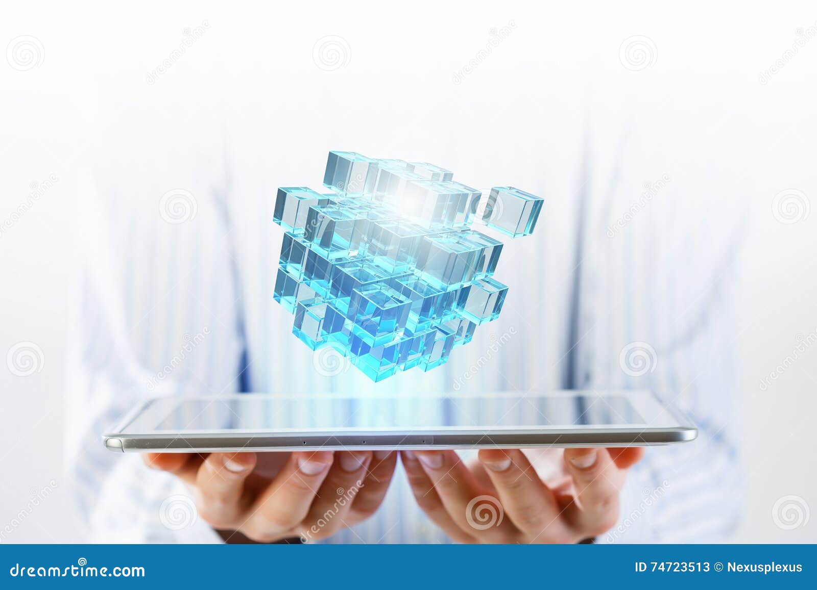 New Technology Integration Concept . Mixed Media Stock Image - Image of ...