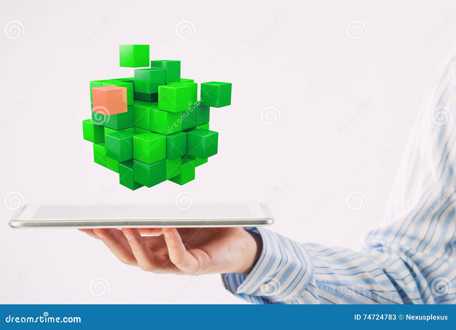 New Technology Integration Concept . Mixed Media Stock Image - Image of ...