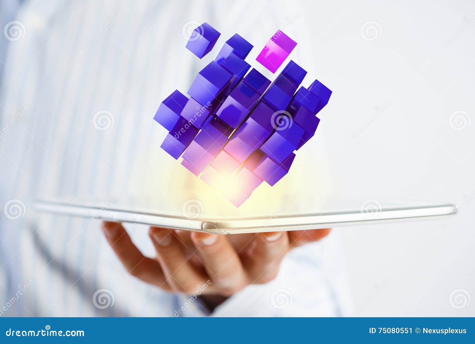New Technology Integration Concept . Mixed Media Stock Image - Image of ...