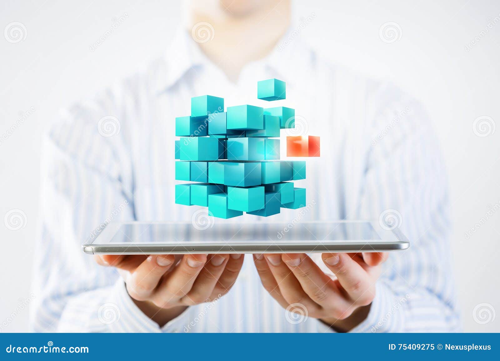 New Technology Integration Concept . Mixed Media Stock Image - Image of ...