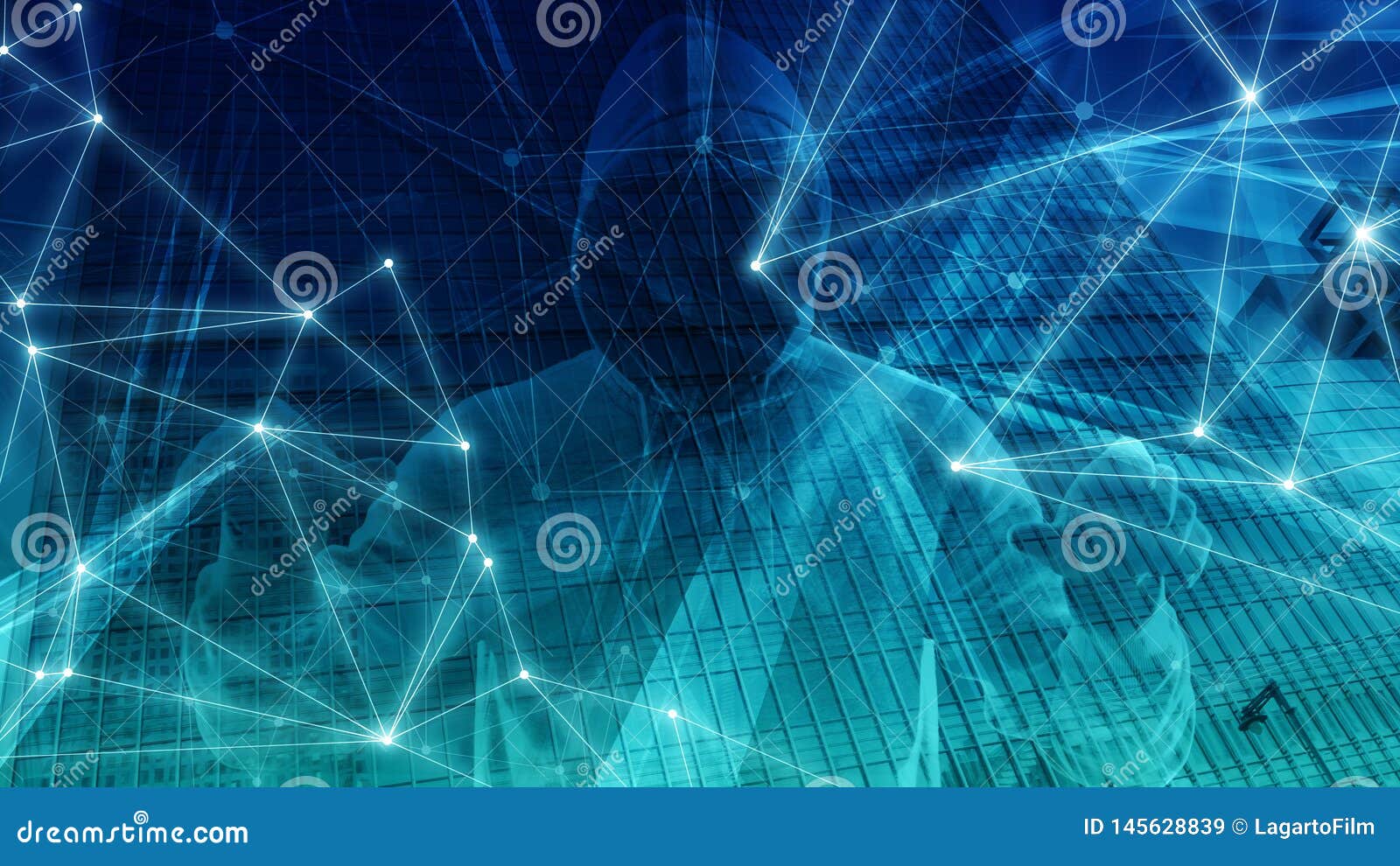 New Technology Processing Algorithm Digital Tech Conception, Computer ...