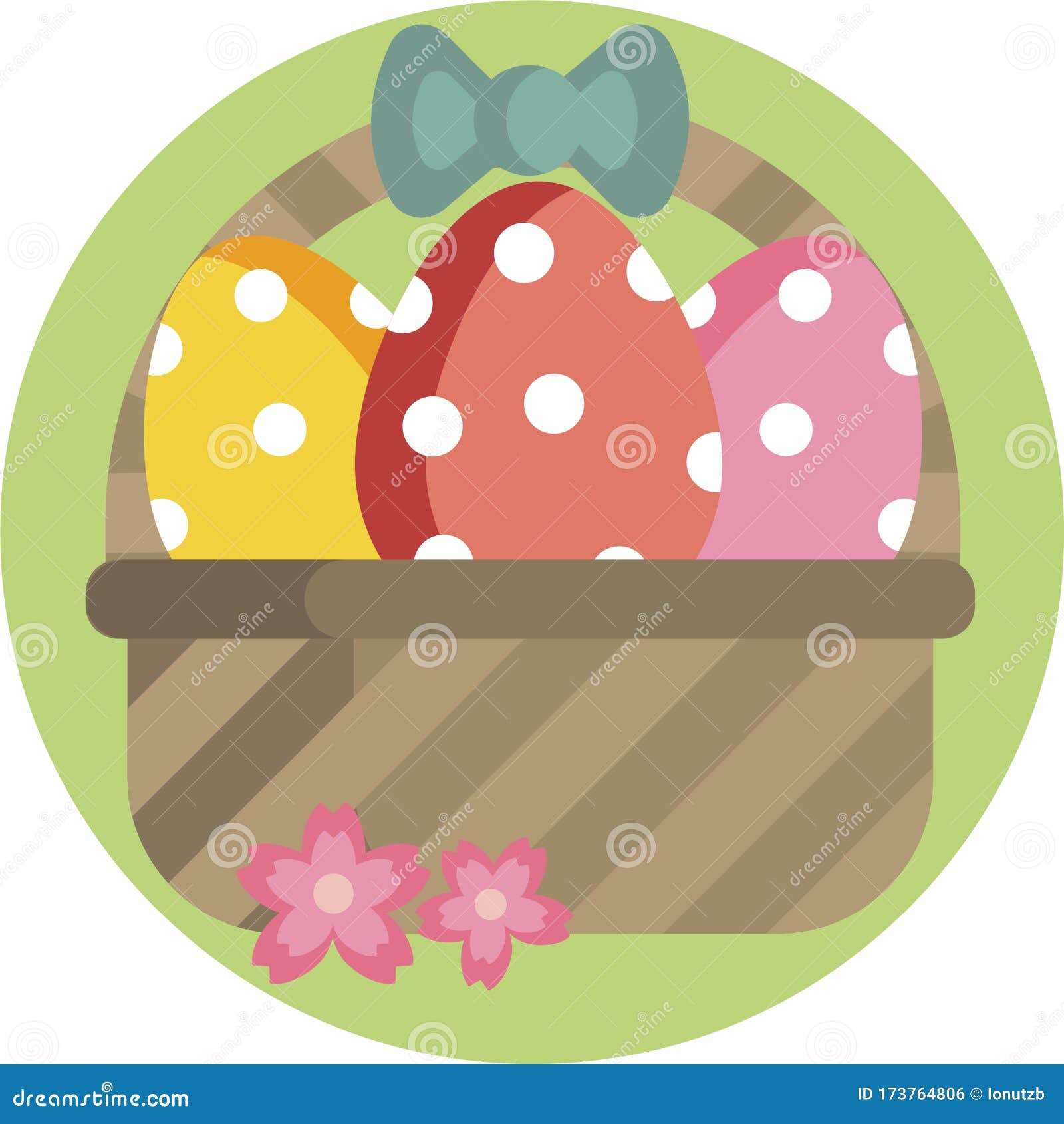 Spring Easter Season Icons Vector Illustrations Stock Vector ...