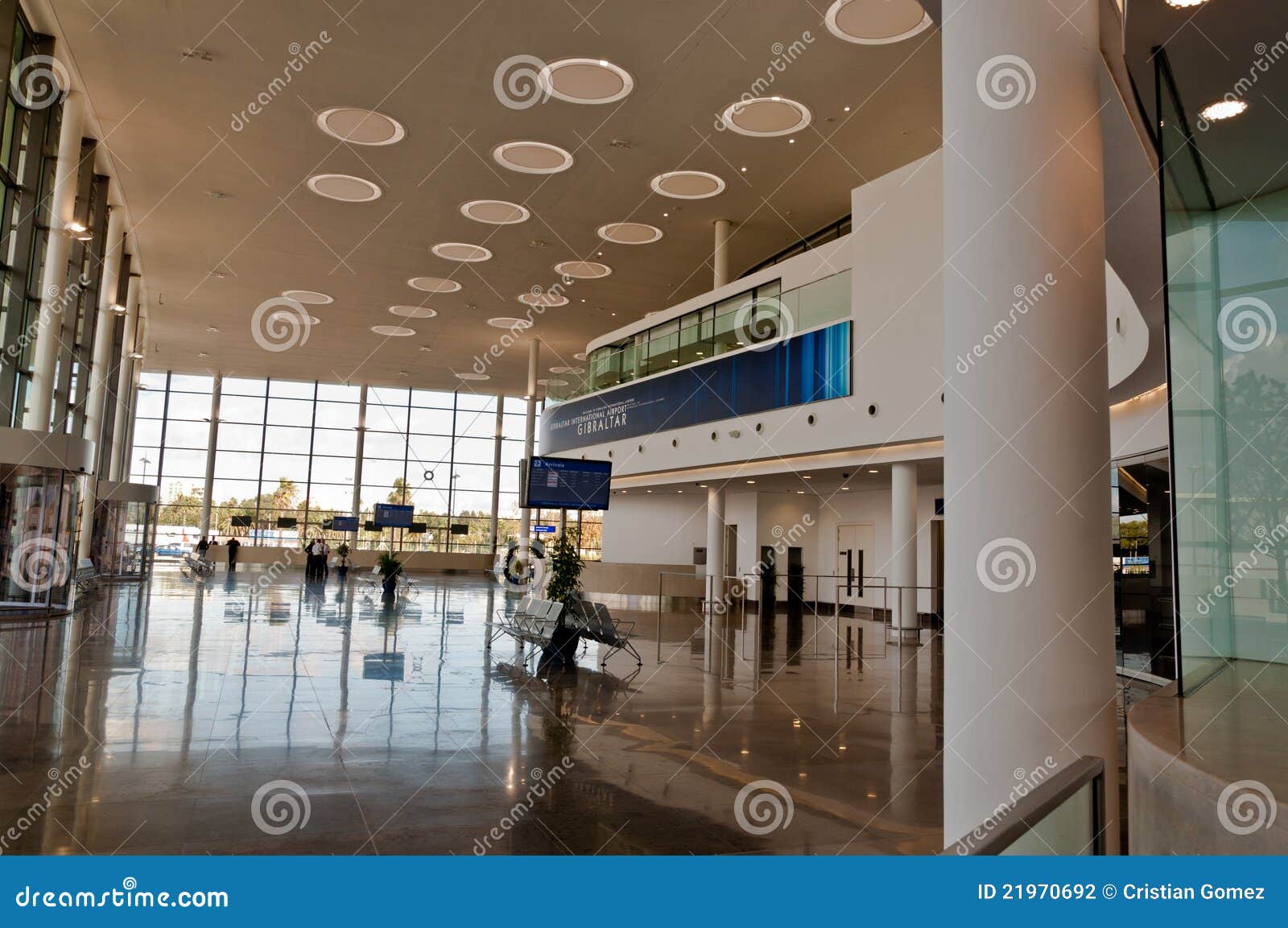 New Terminal Lobby stock photo. Image of technology, glass - 21970692