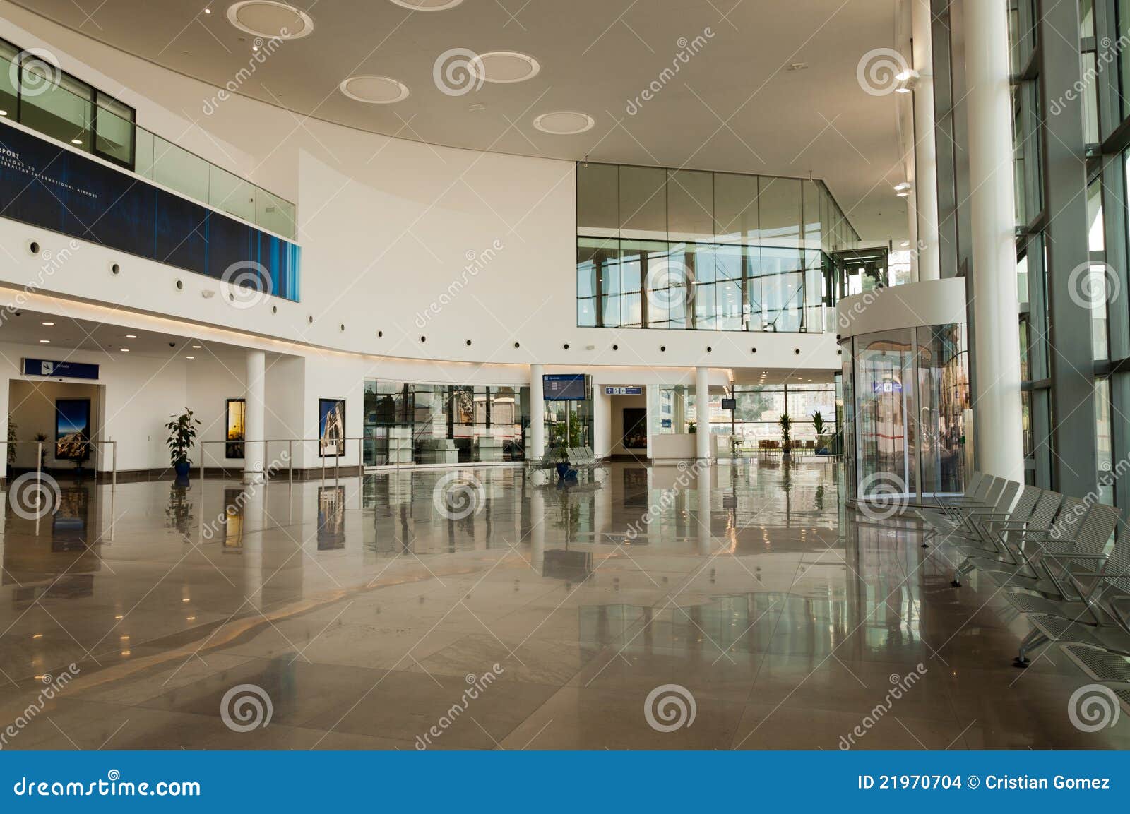 New Terminal Lobby editorial stock image. Image of steel - 21970704