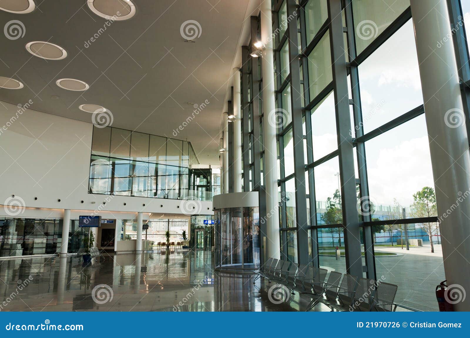 New Terminal Lobby editorial photo. Image of public, white - 21970726
