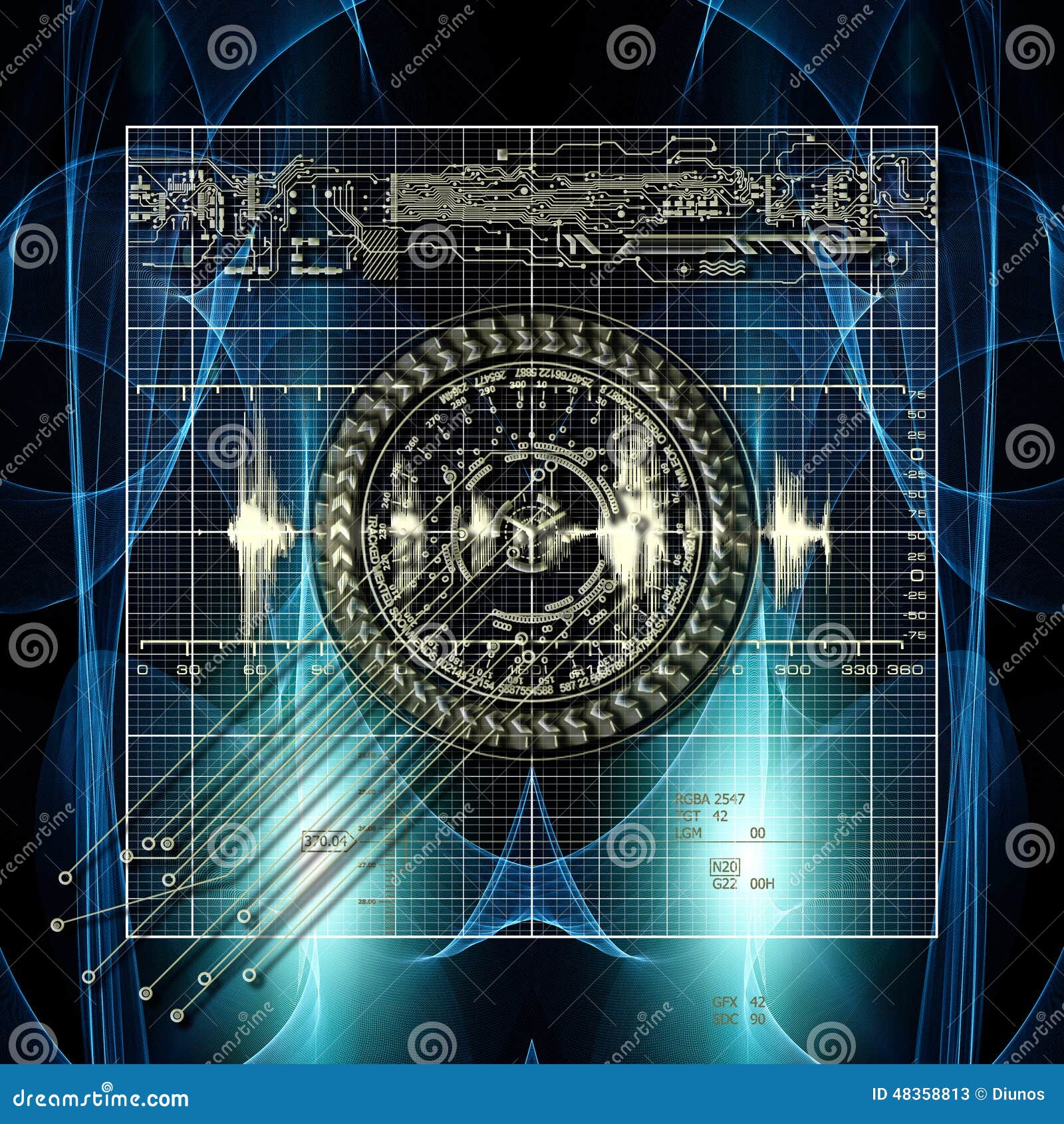 New Time Calculation stock illustration. Illustration of management ...