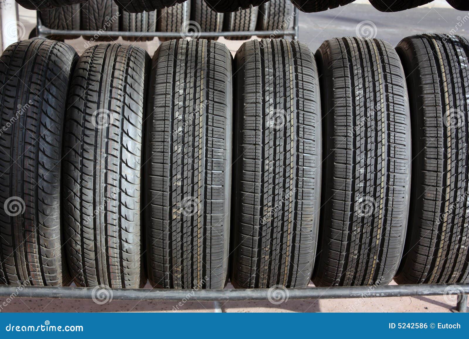 New Tires on Display stock photo. Image of bunch, background - 5242586