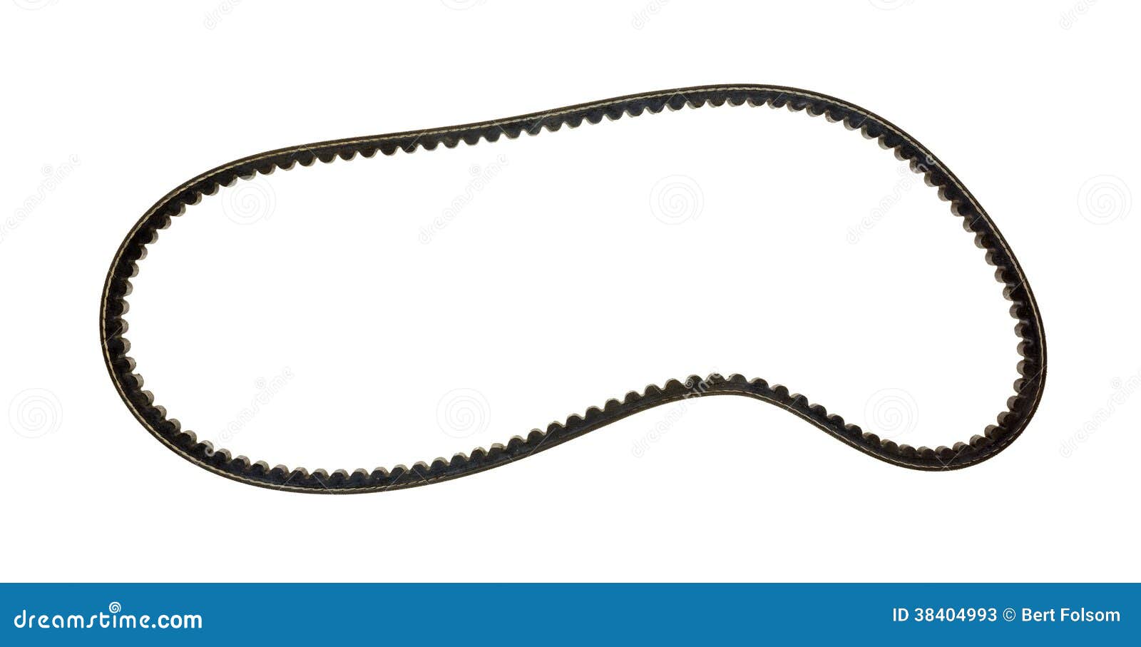 New tooth drive belt stock image. Image of white, isolated - 38404993