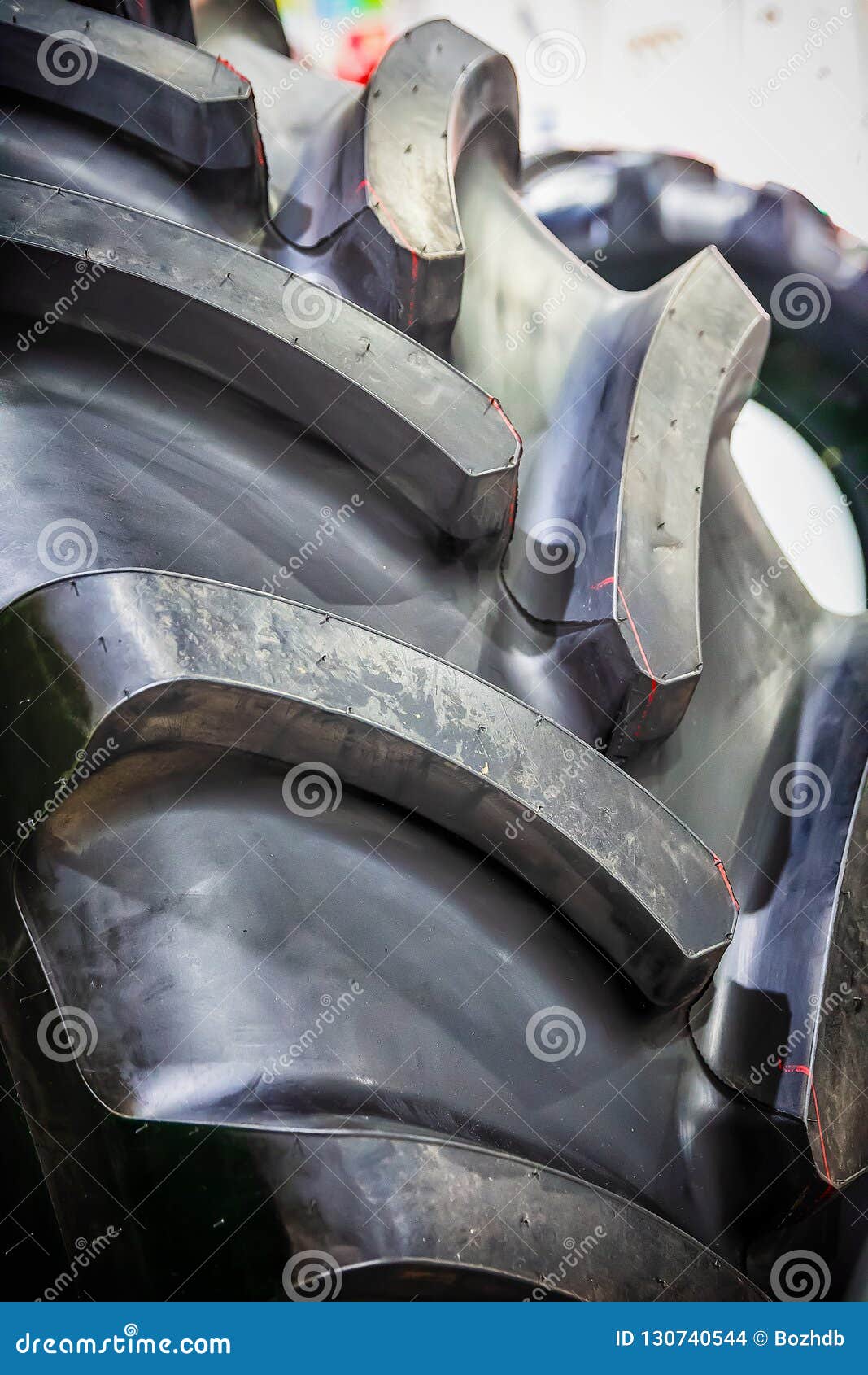 Tractor wheel protector stock photo. Image of equipment - 130740544