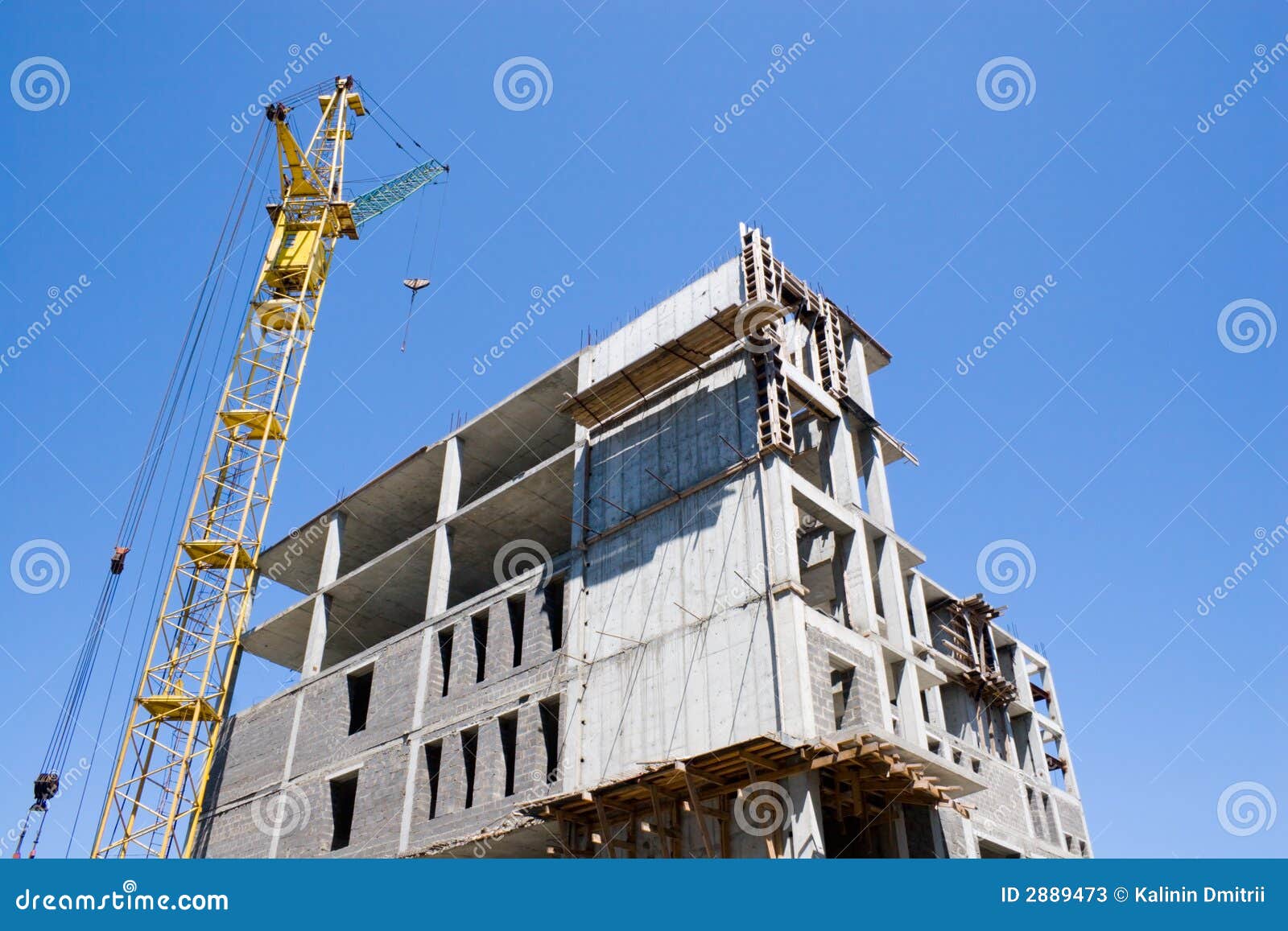 New trading building stock image. Image of bricks, concrete - 2889473