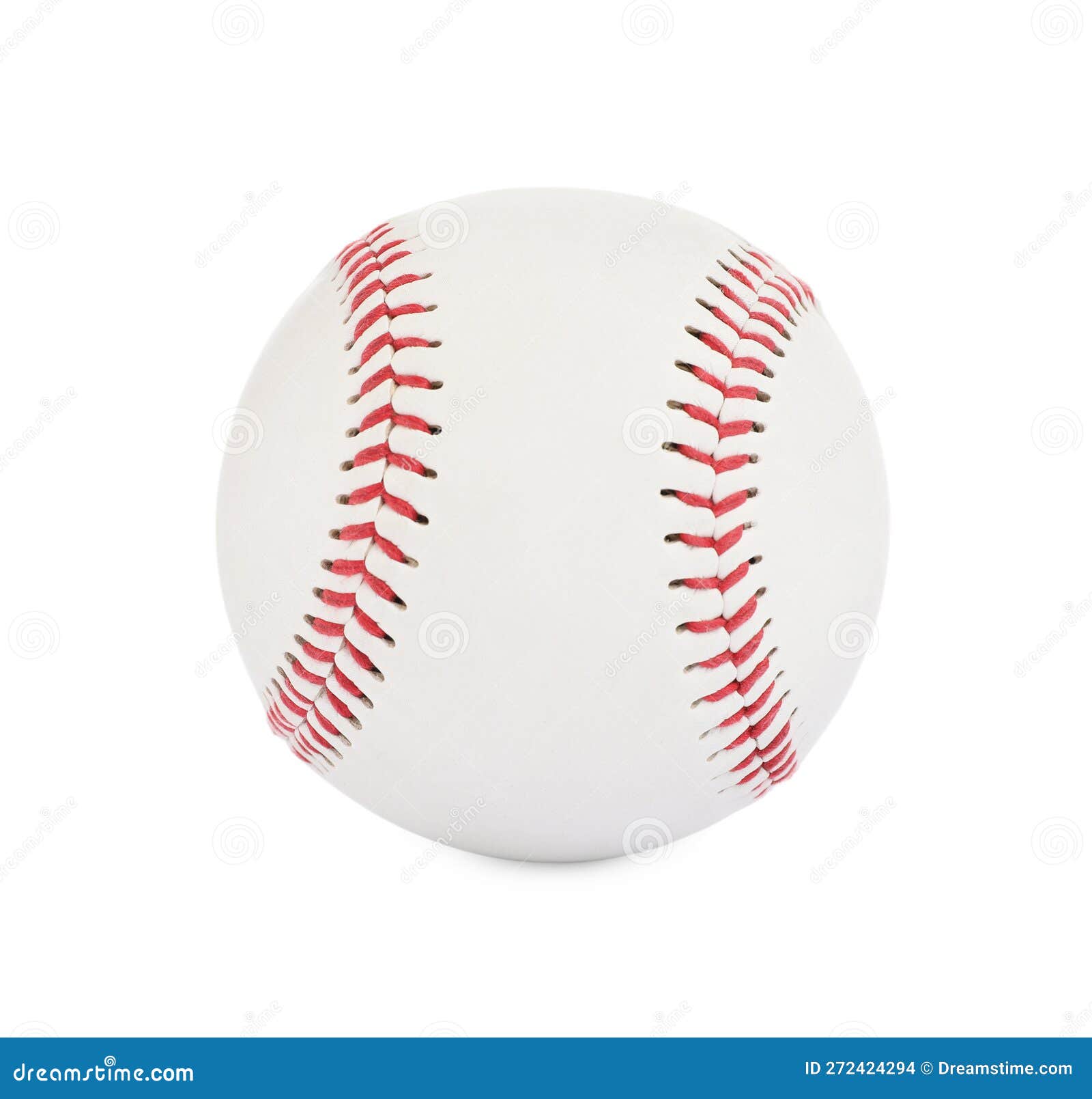 New Traditional Baseball Ball Isolated on White Stock Photo - Image of ...