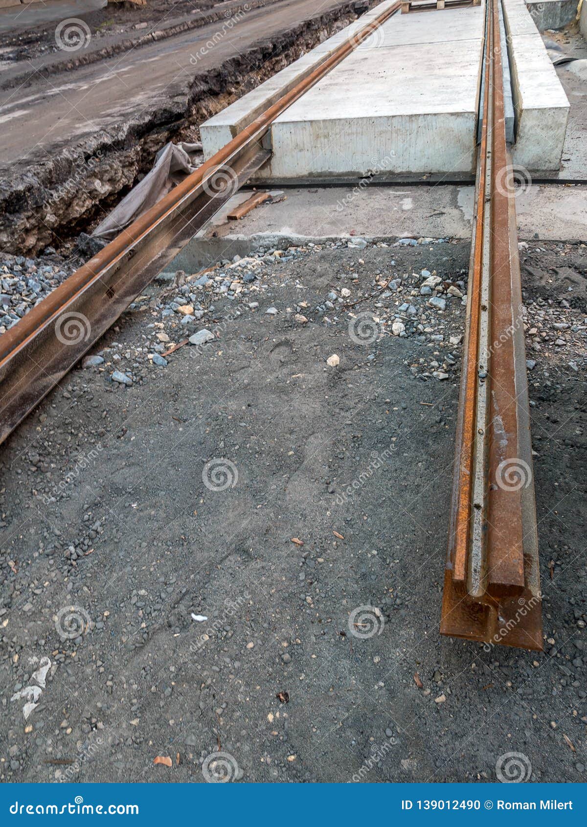 Tramway Track Stock Photography | CartoonDealer.com #8869112