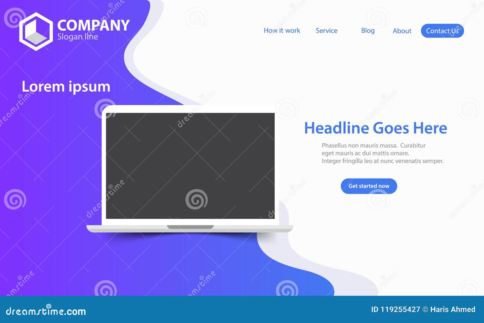 New Trendy SEO Optimization Website Landing Page Vector Theme Template ...