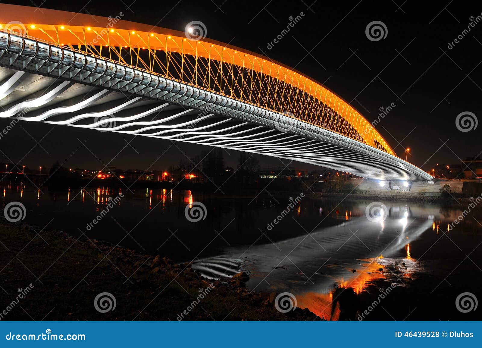 New Troja bridge. stock photo. Image of prague, monument - 46439528