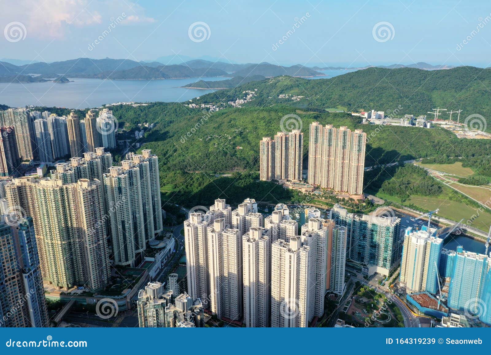 The New Twon of Tseung Kwan O Town Editorial Stock Image - Image of ...
