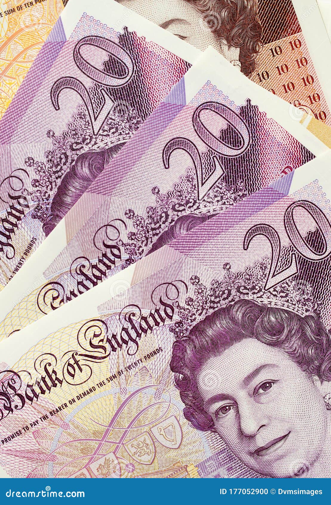 New UK Twenty Pound Notes editorial image. Image of notes - 177052900