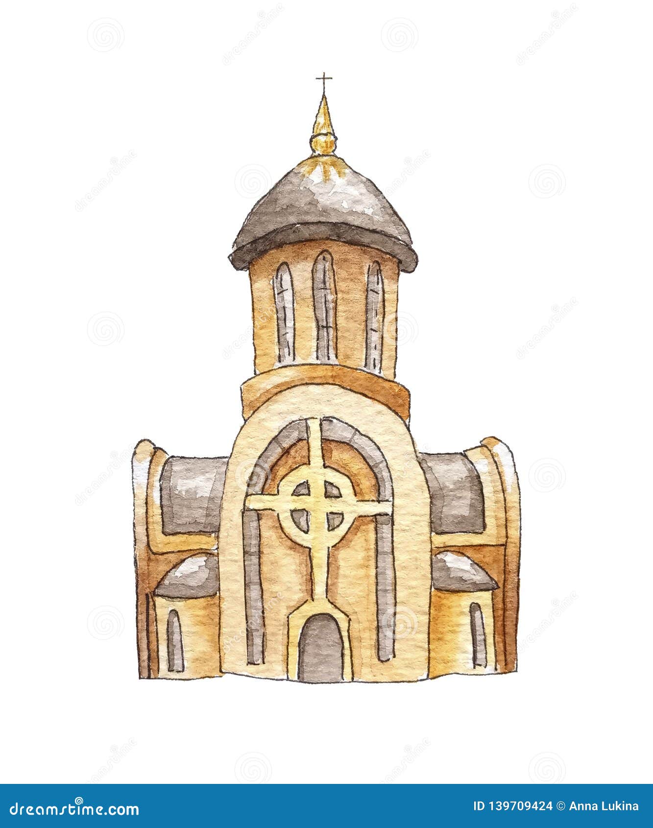 New Ukrainian Greek Catholic Church Isolated in White Background Stock ... New Ukrainian Greek Catholic Church Isolated in White Background Stock ...