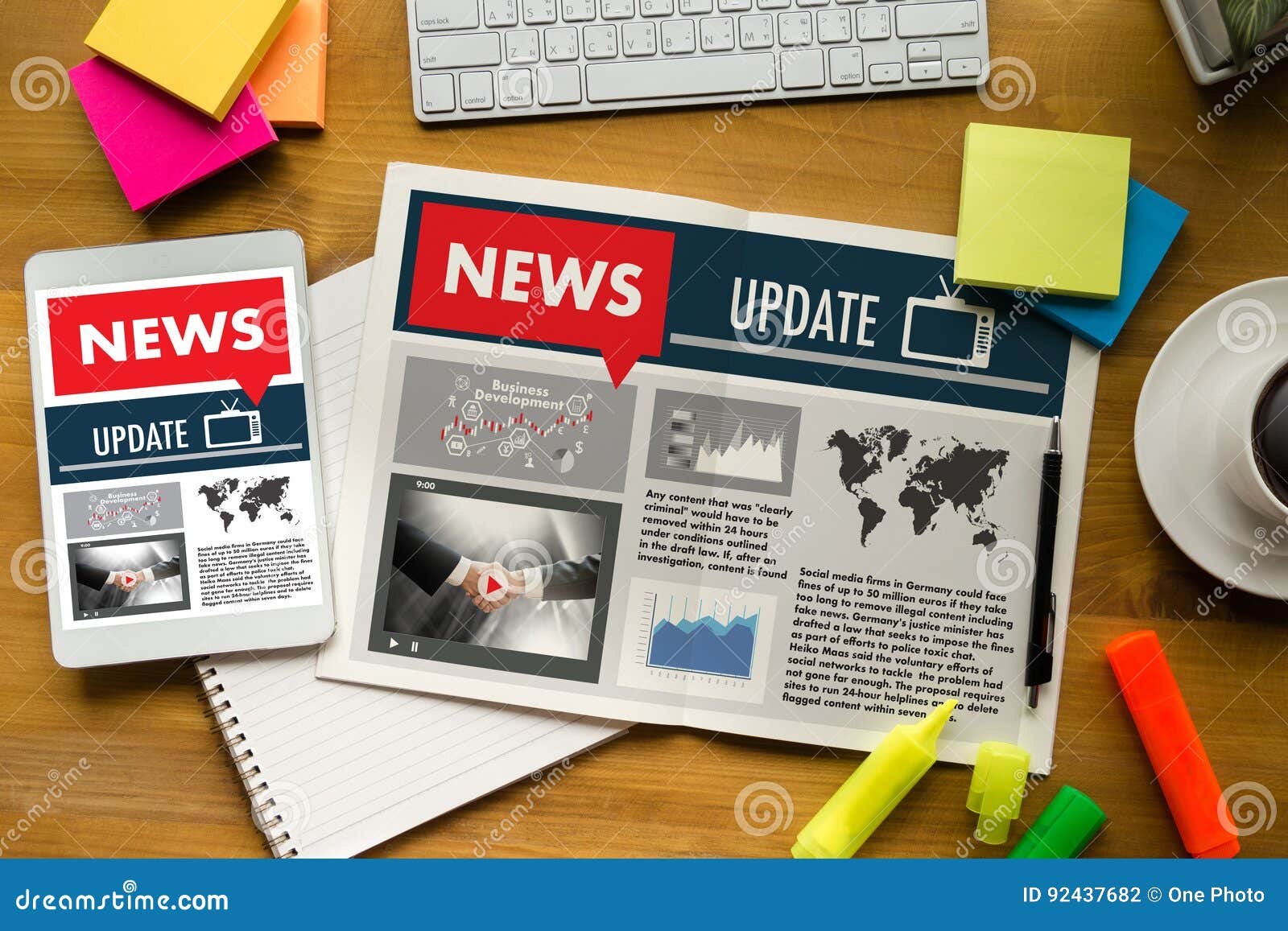 NEW Update Headline Media Live Broadcast Media Talking Communication ...