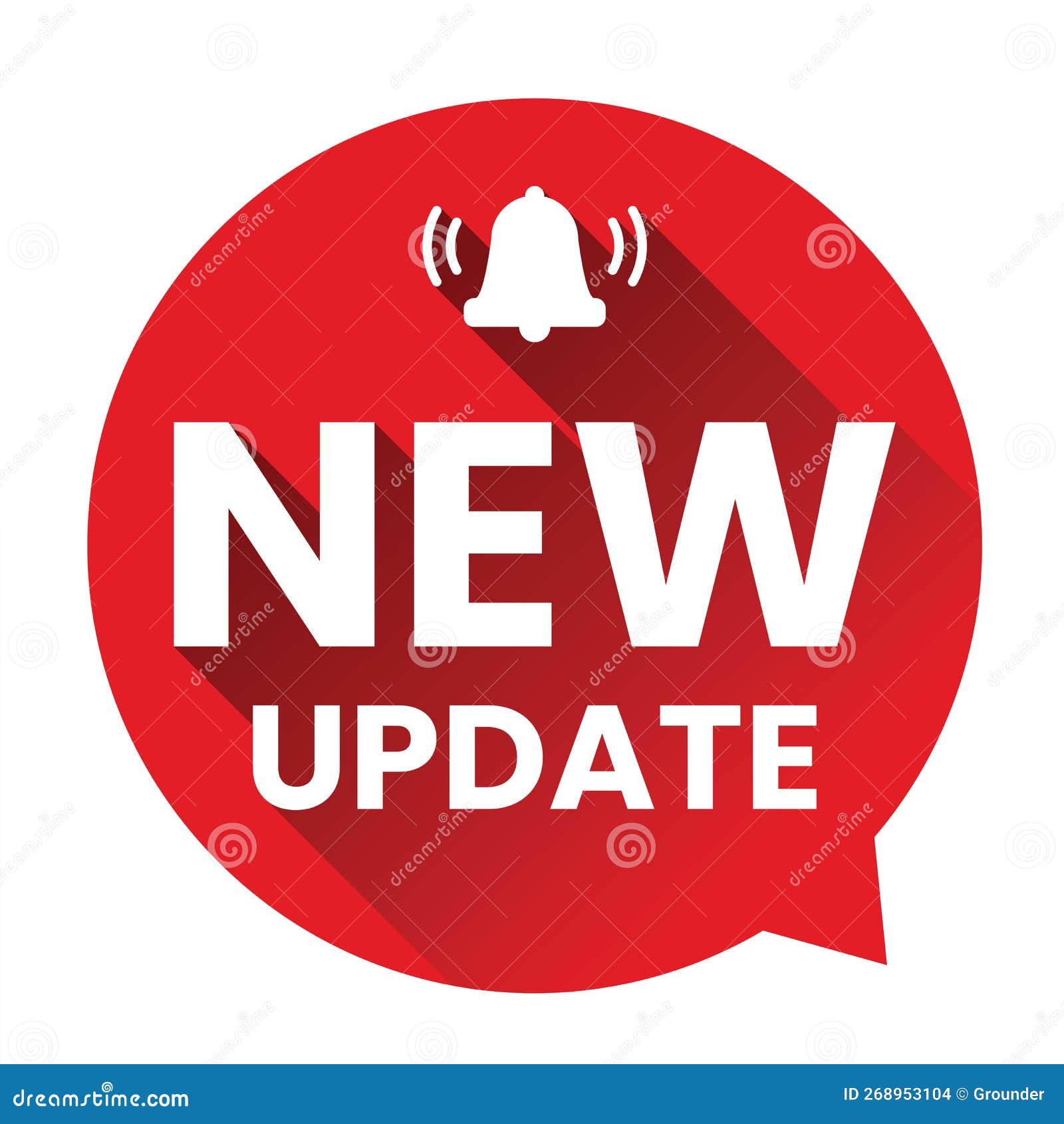 New Update Label Button Sign Stock Illustration - Illustration of ...