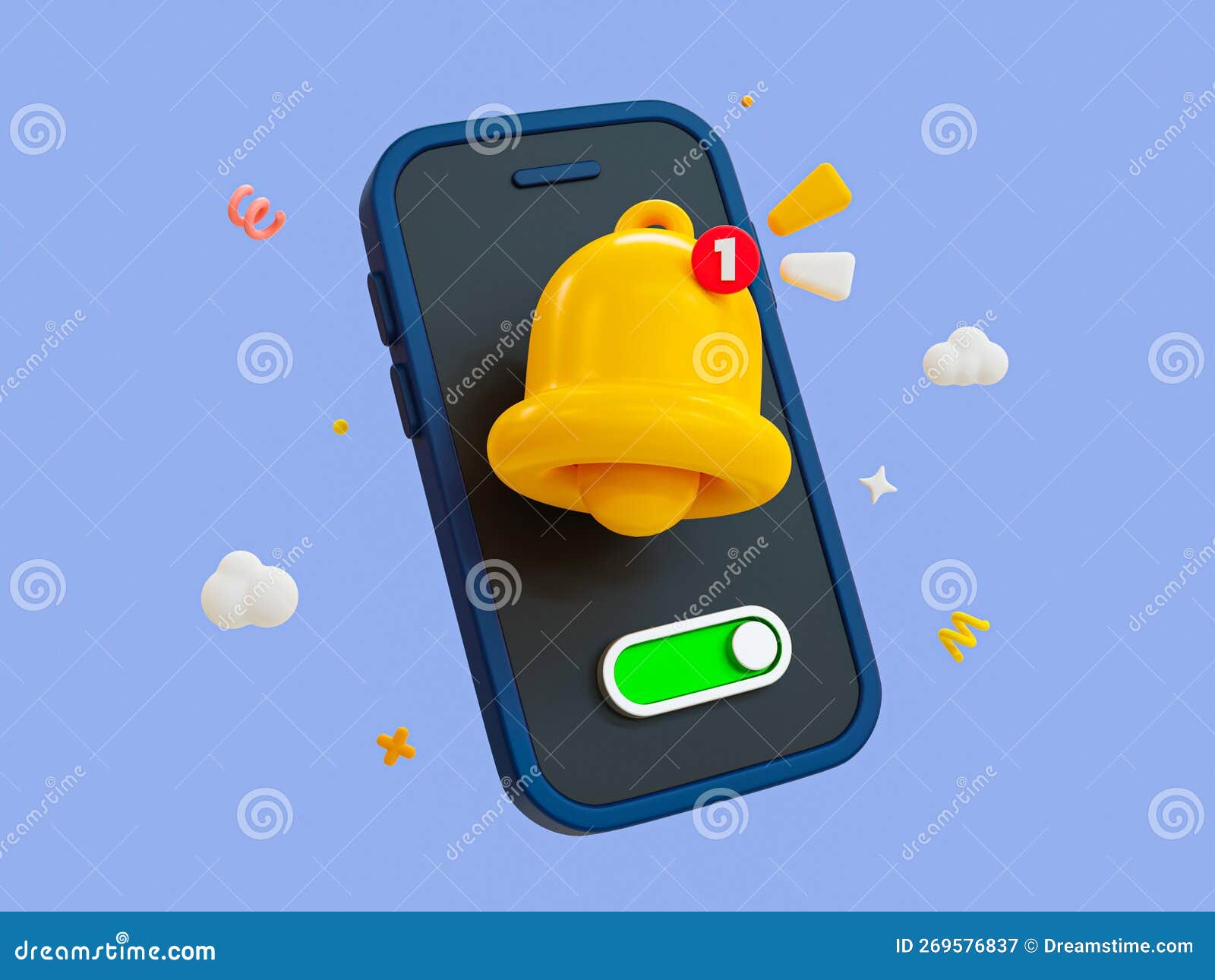 New Update Reminder. New Notification Alert Stock Illustration ...