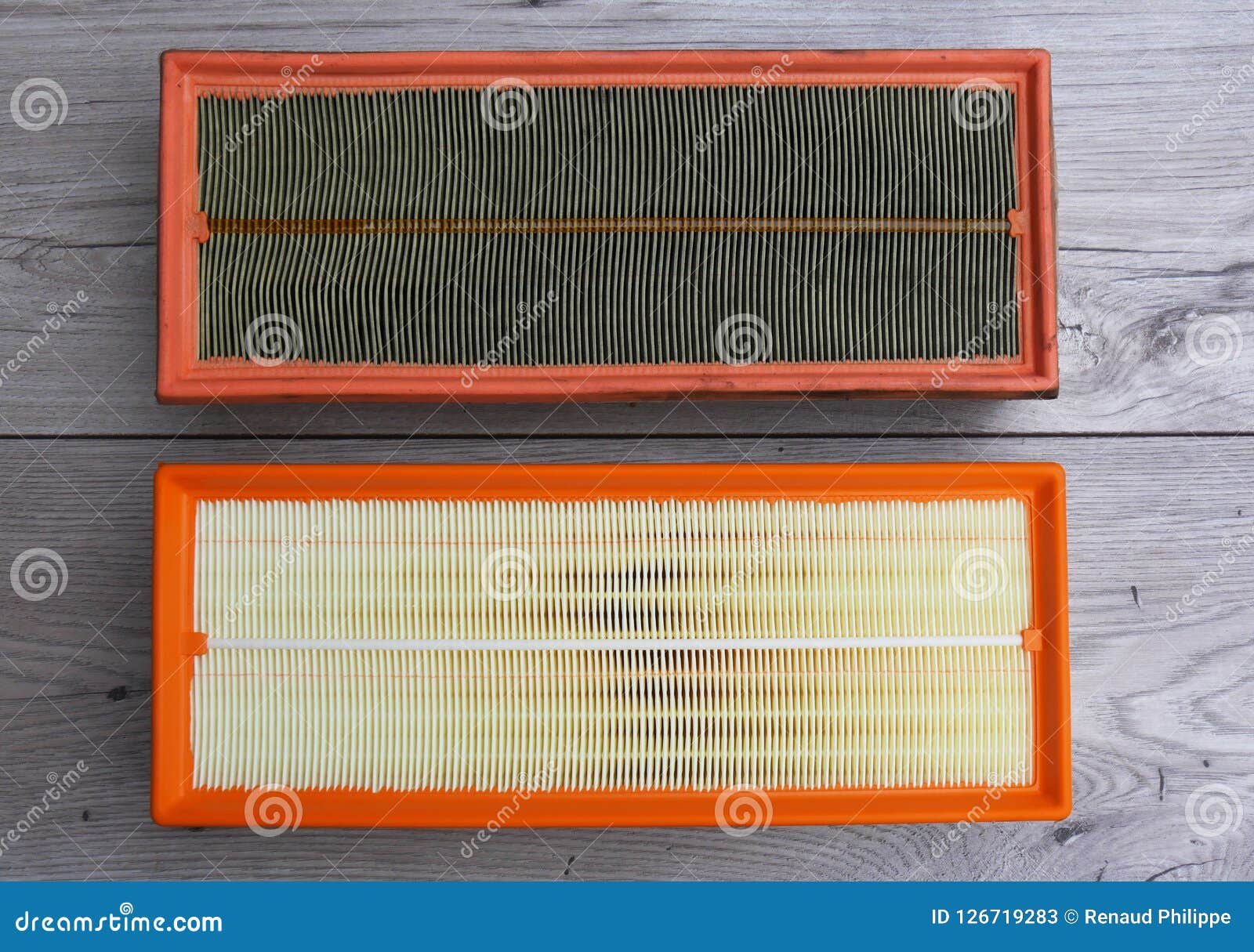 New and Used Car Air Filter Stock Image - Image of automotive, dust ...