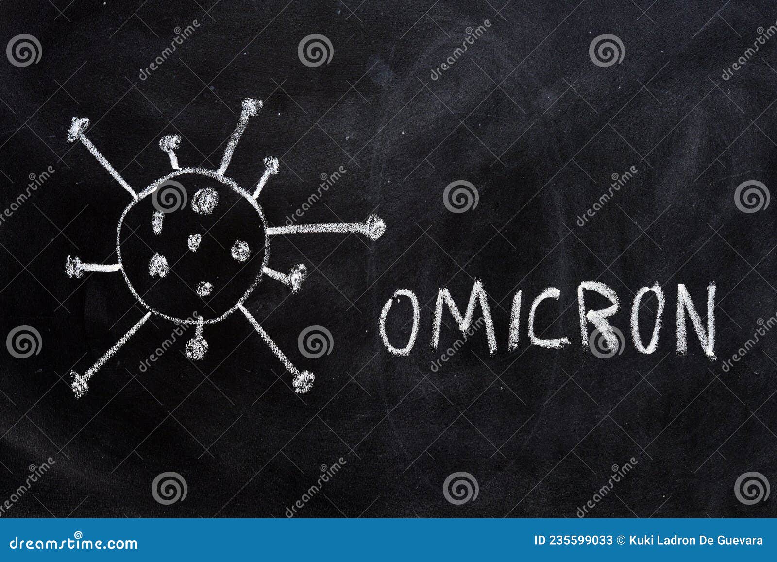 Covid-19 Omicron Written On Stop Sign Stock Photo | CartoonDealer.com ...